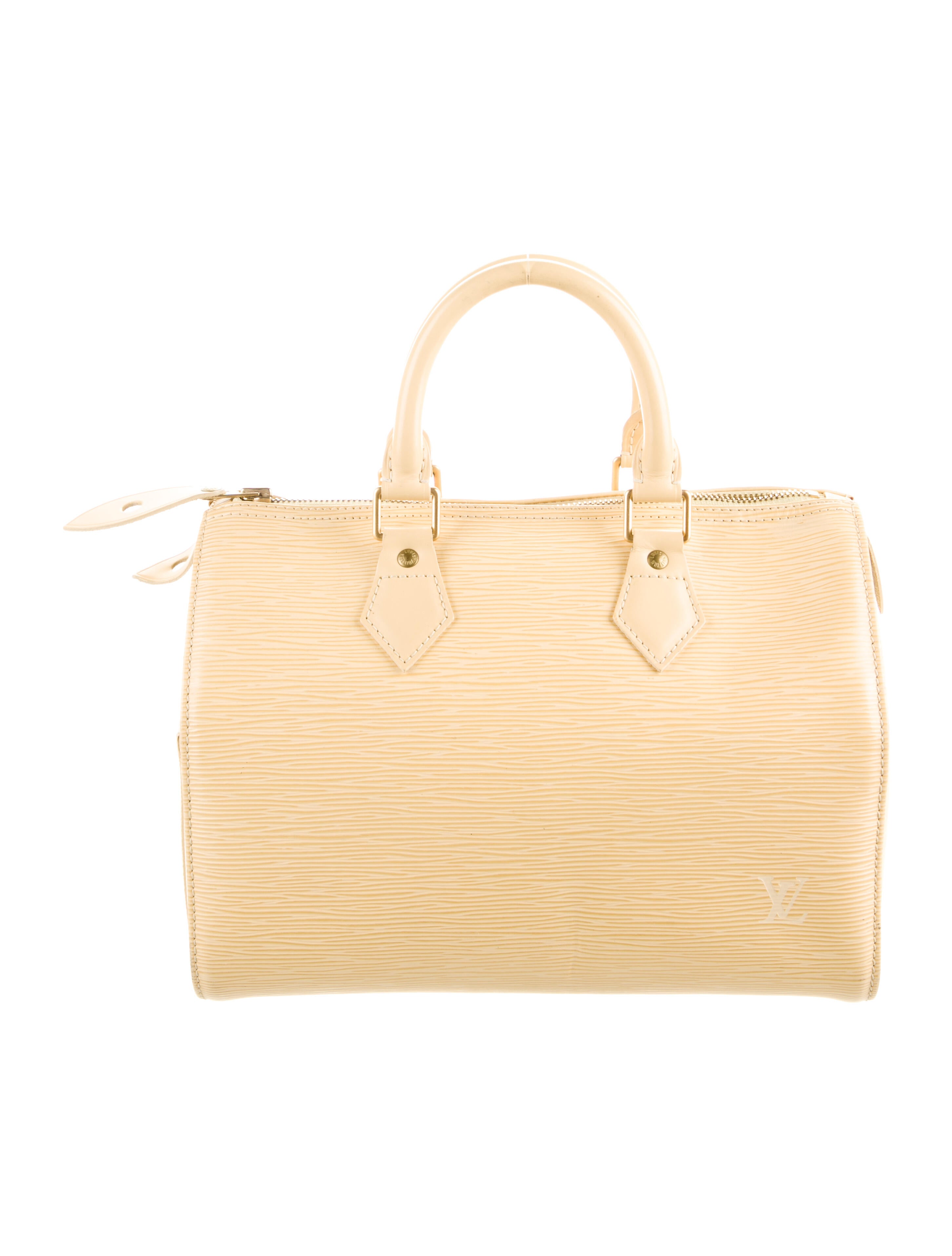 Louis Vuitton Epi Speedy 30 - Brown Handle Bags, Handbags - LOU671017 ...