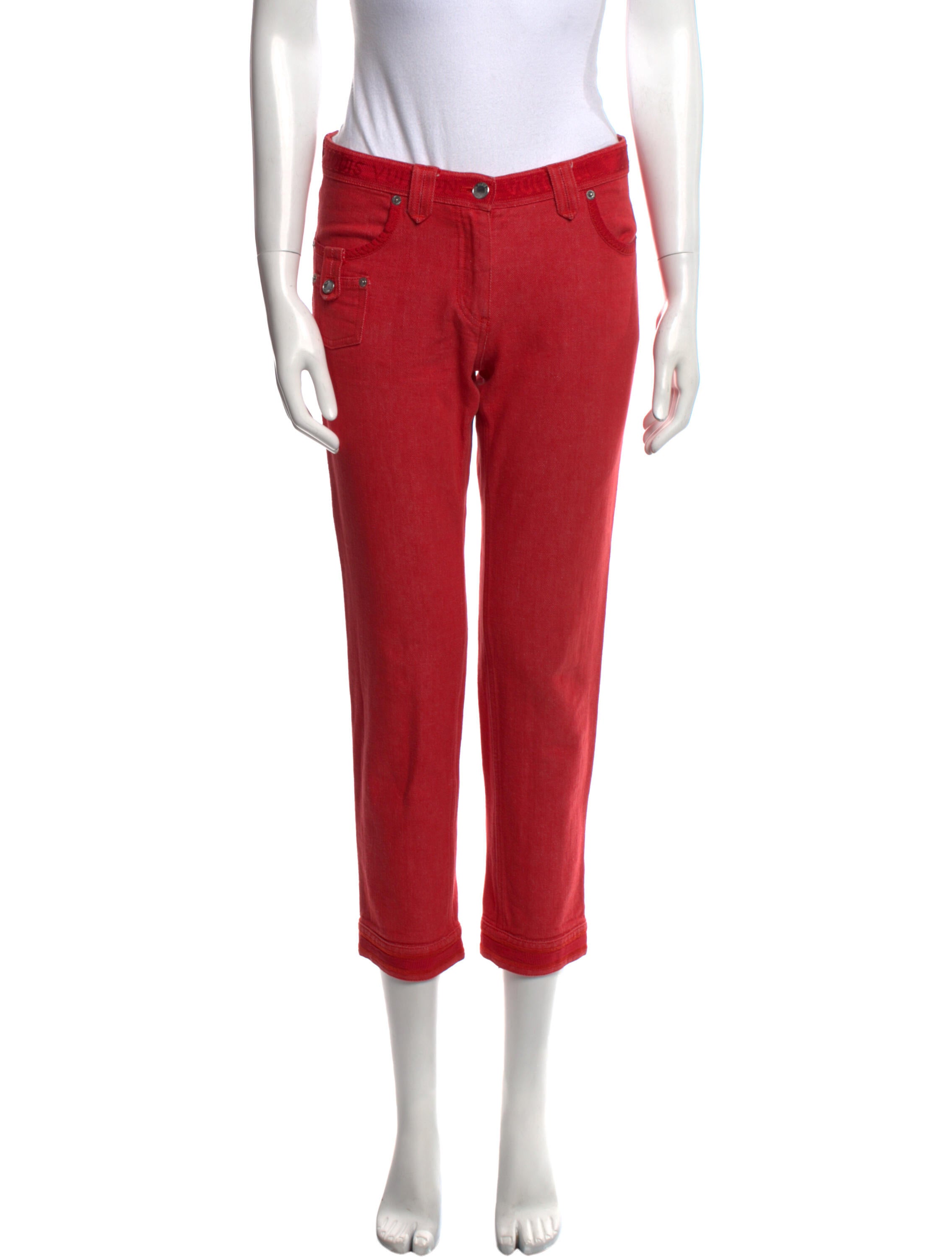 Louis Vuitton Jeans - Grey Jeans, Clothing - LOU55378 | The RealReal