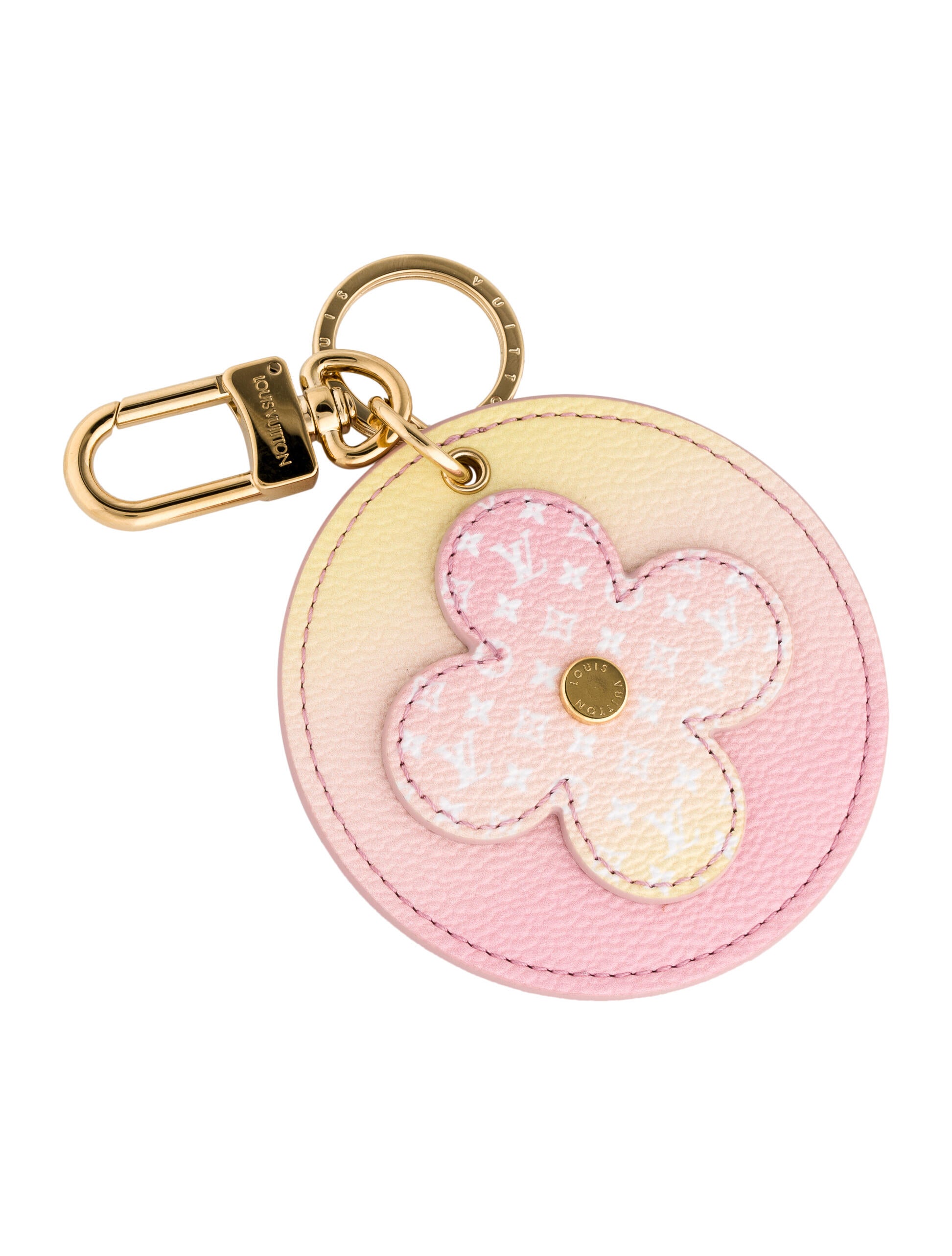 Louis Vuitton Monogram By The Pool Illustre Bag Charm w/ Tags - Pink ...