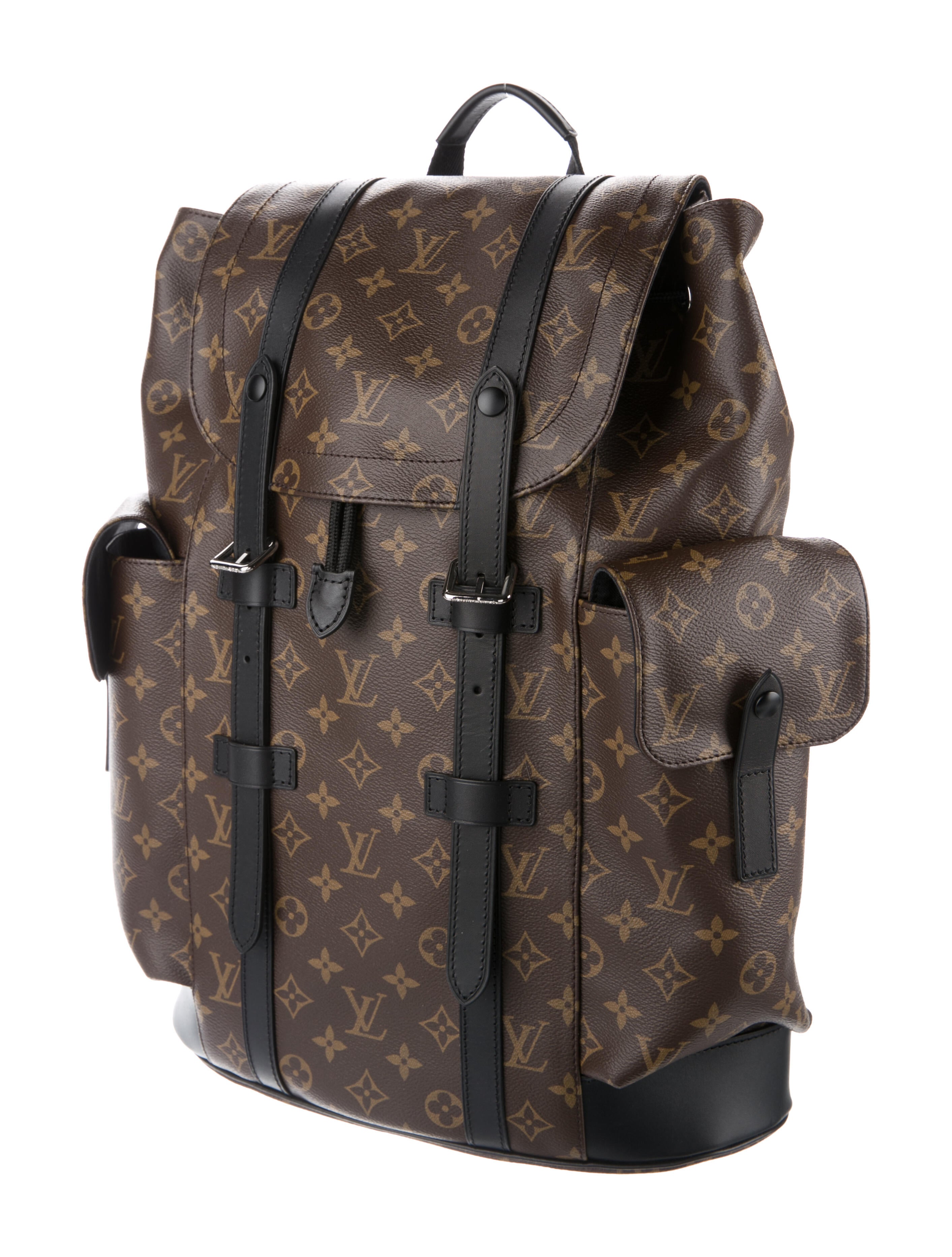 Louis Vuitton Monogram Christopher PM Backpack - Brown Backpacks, Bags ...