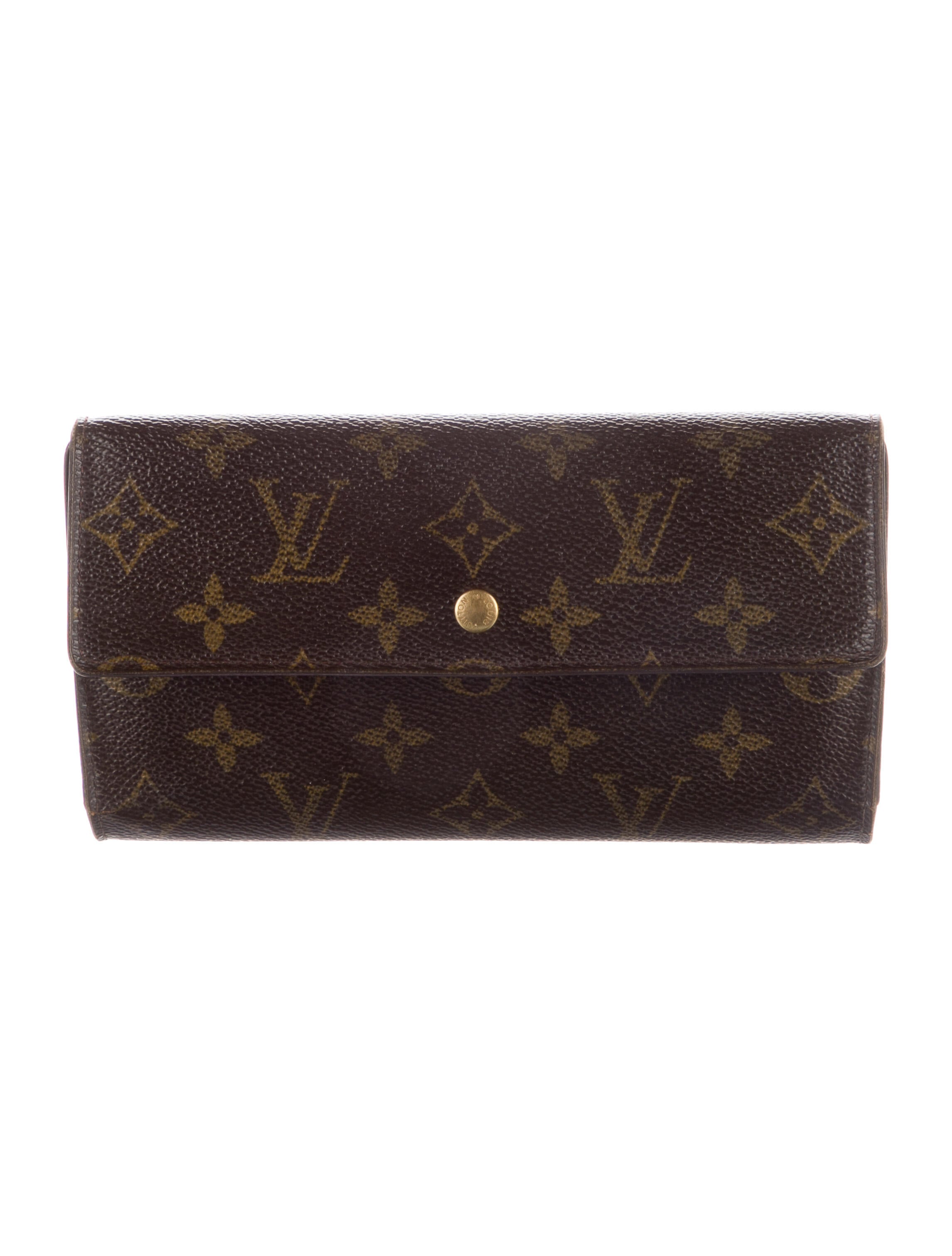Louis Vuitton Vintage 2002 International Wallet - Brown Wallets ...