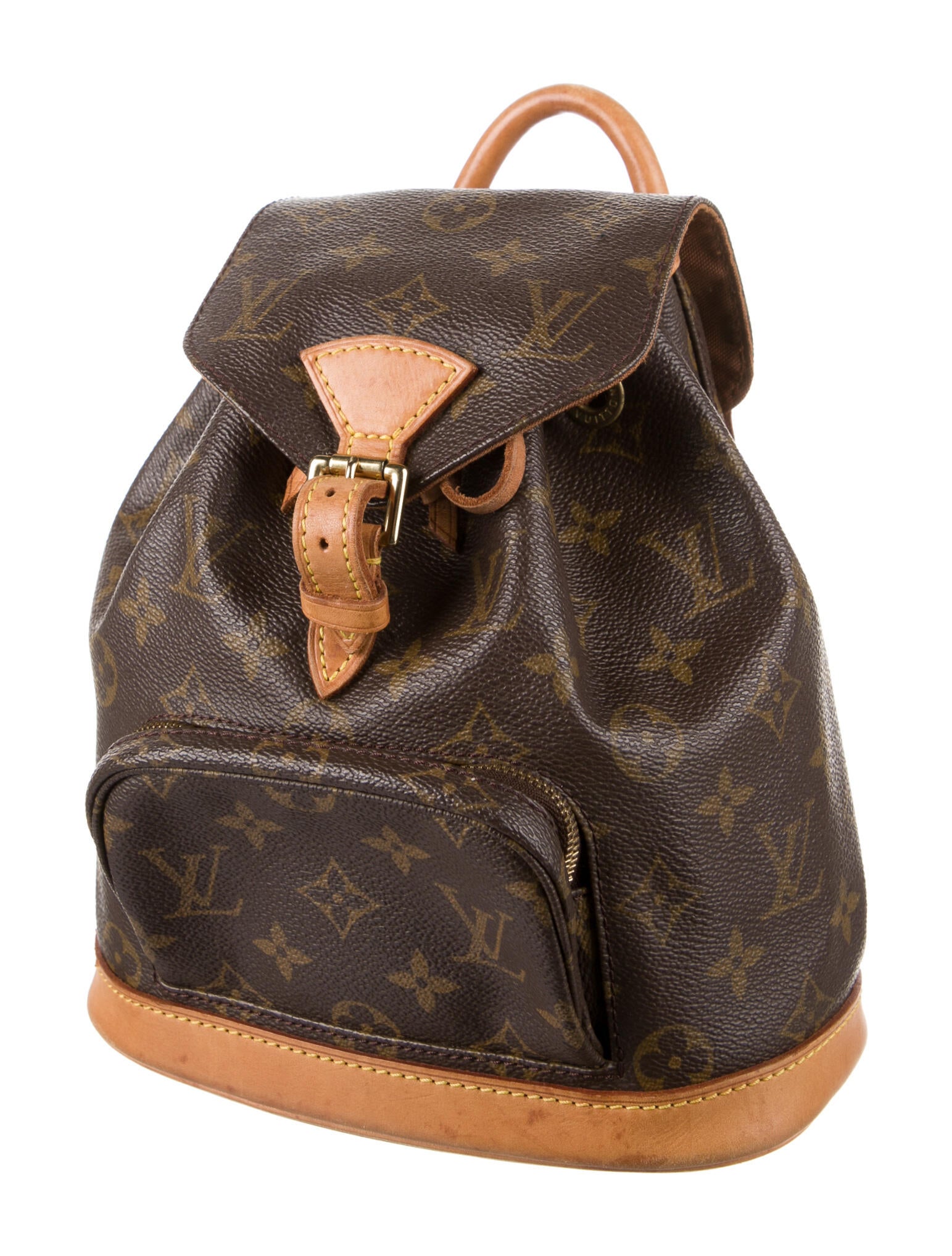 Louis Vuitton Monogram Montsouris BB - Brown Backpacks, Handbags ...