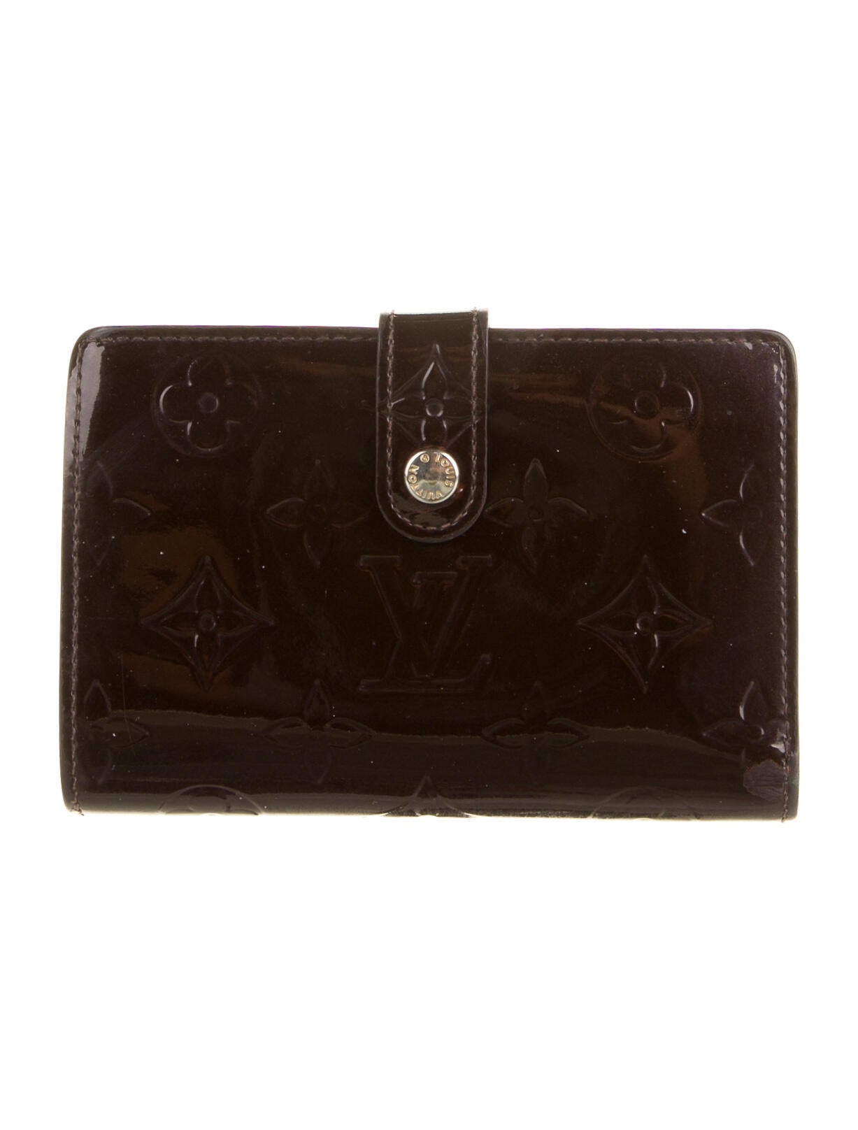 Louis Vuitton Monogram Kiss-Lock Wallet - Brown Wallets, Accessories ...