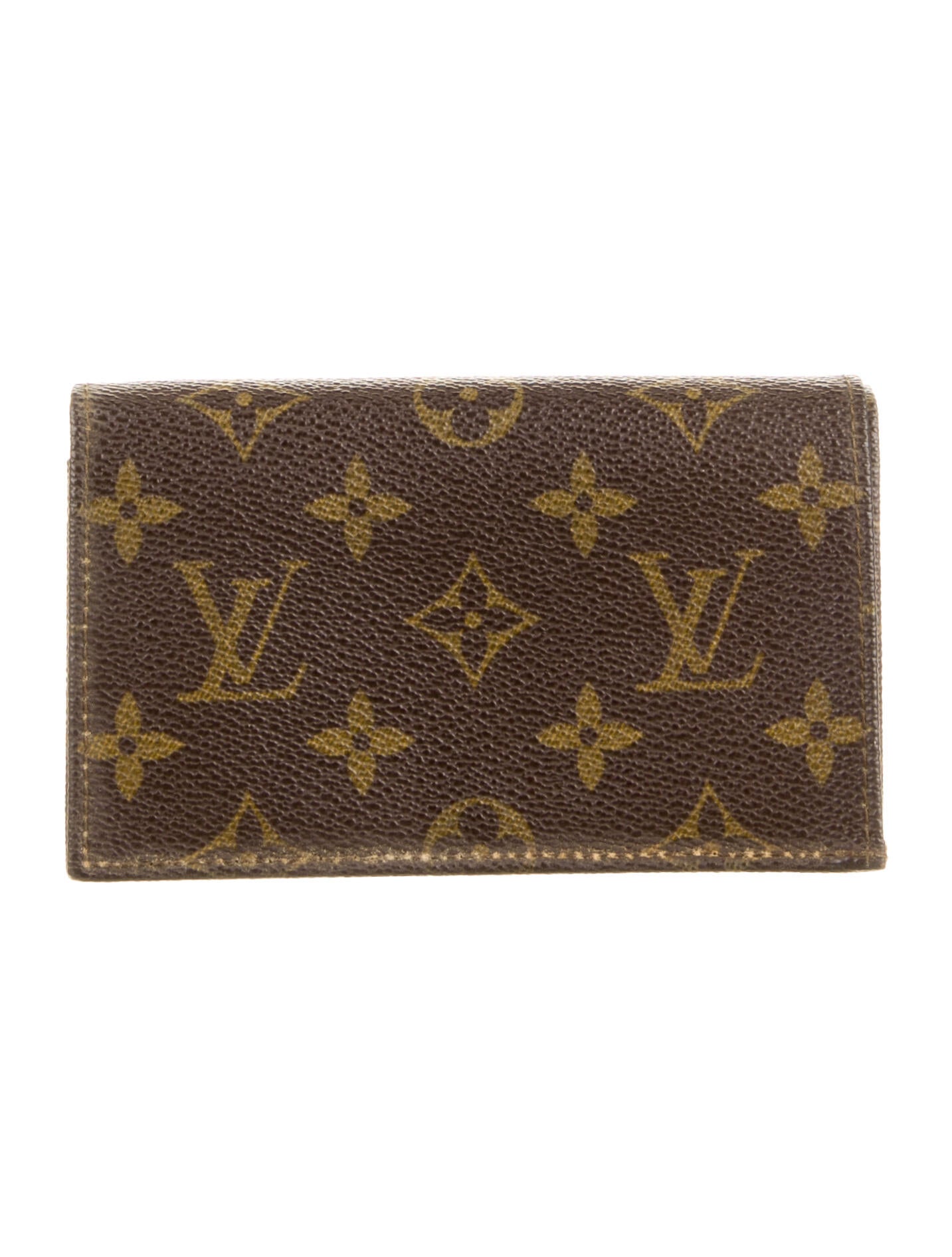 Louis Vuitton Monogram Kiss-Lock Wallet - Brown Wallets, Accessories ...