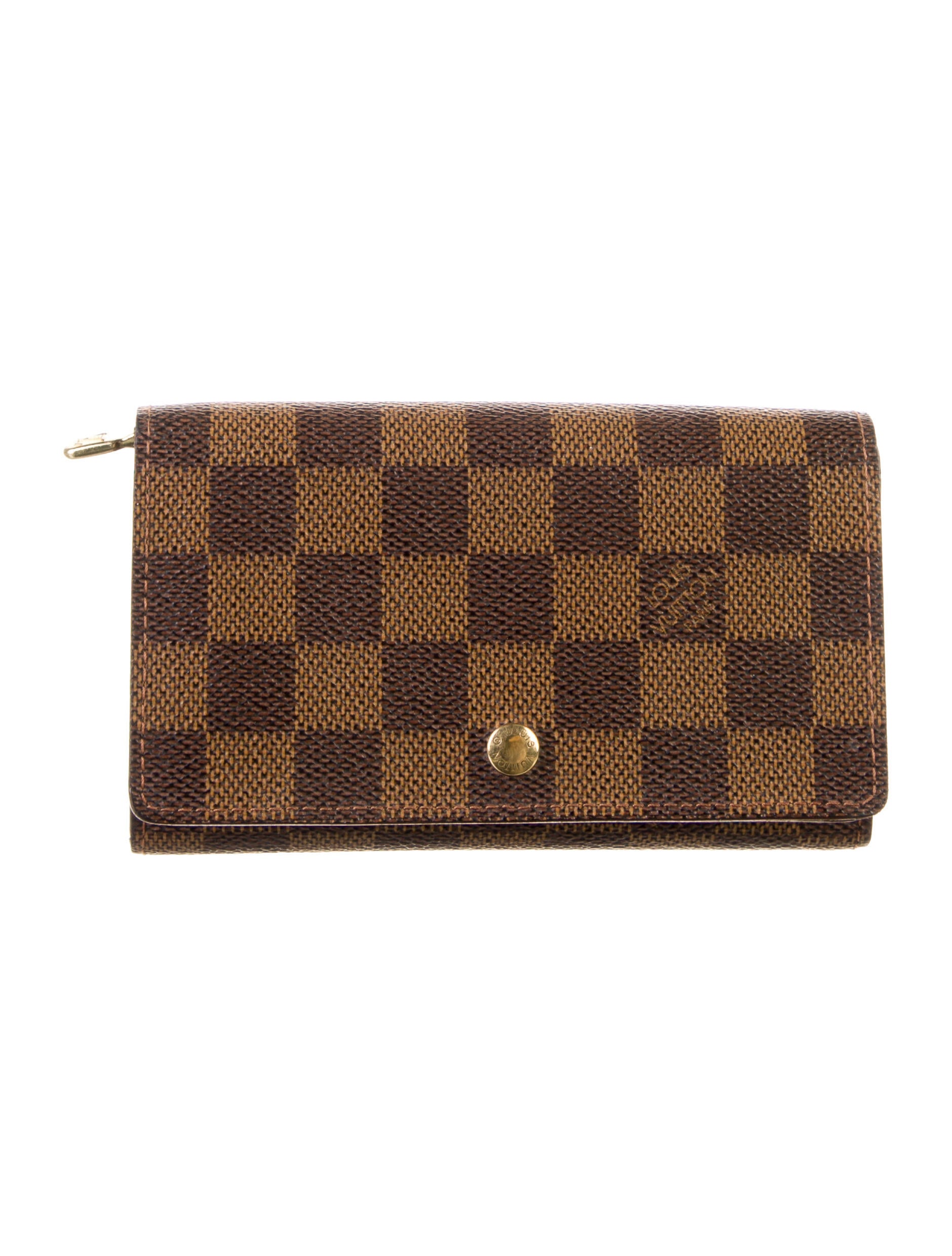 Louis Vuitton Monogram Kiss-Lock Wallet - Brown Wallets, Accessories ...