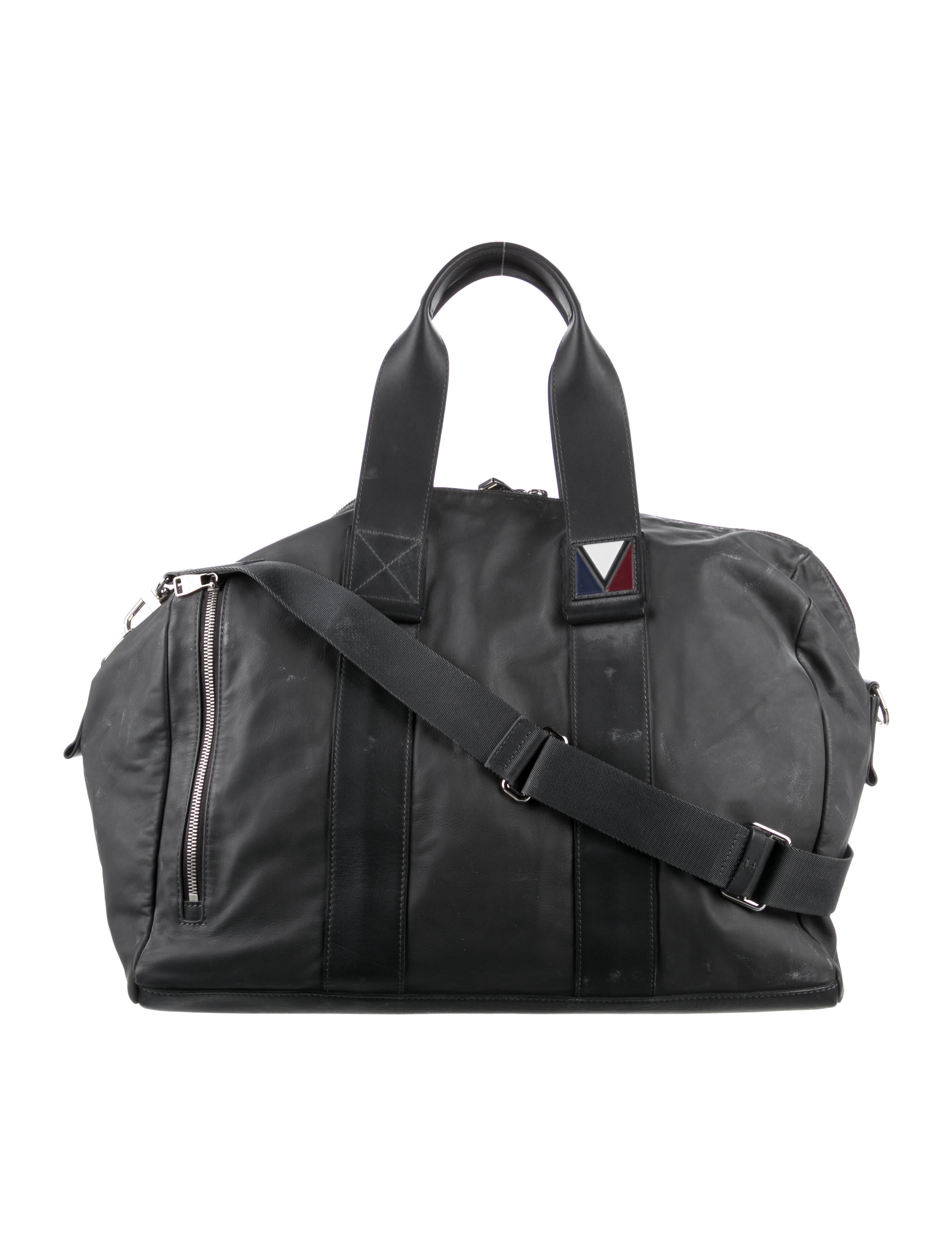 Louis Vuitton V-Line Weekender Bag - Black Weekenders, Bags - LOU644433 ...