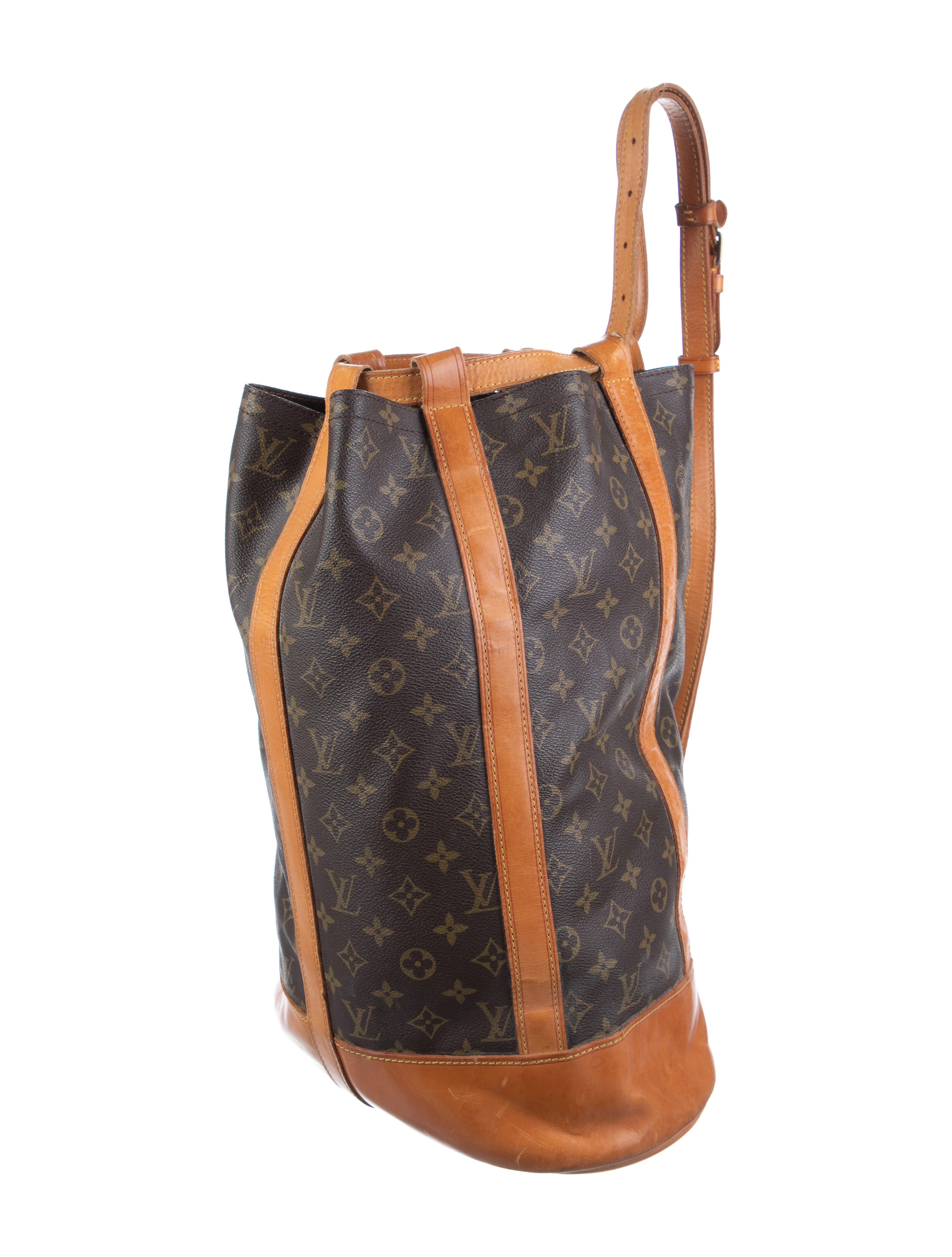 Louis Vuitton Monogram Randonnee - Brown Backpacks, Handbags ...