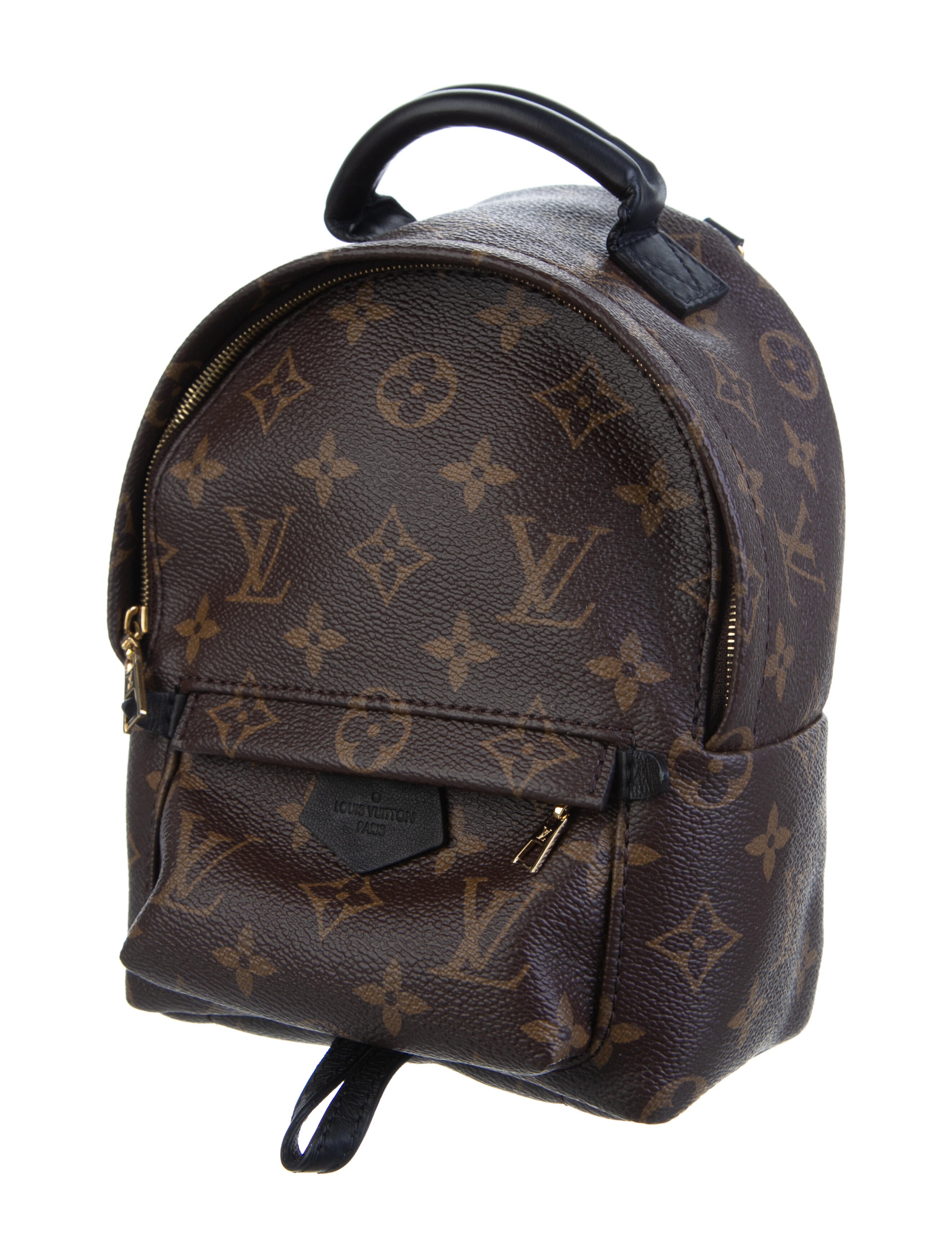 Louis Vuitton Monogram Mini Palm Springs - Brown Backpacks, Handbags ...
