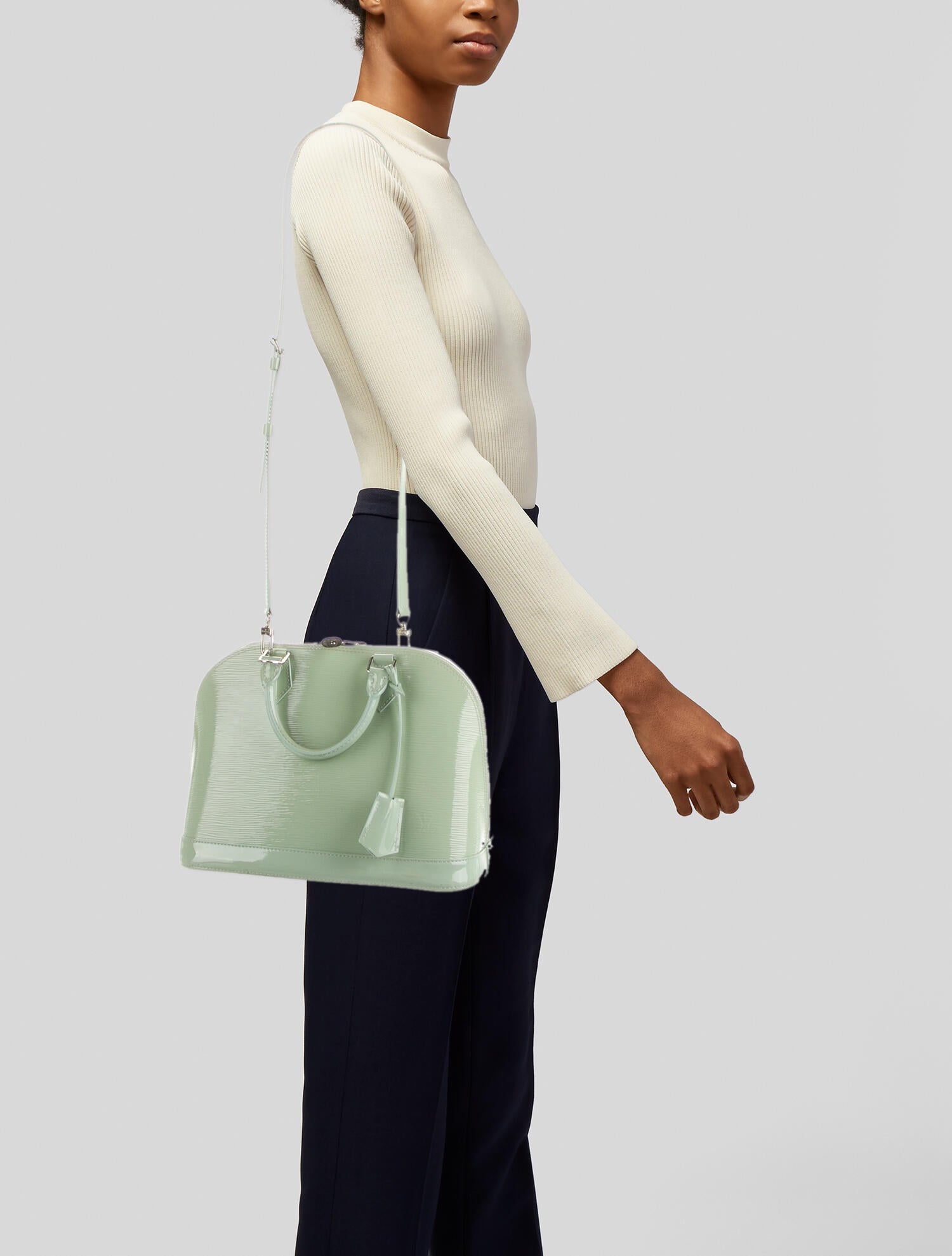 Louis Vuitton Louis Vuitton Electric Epi Alma PM w/ Strap - Green ...