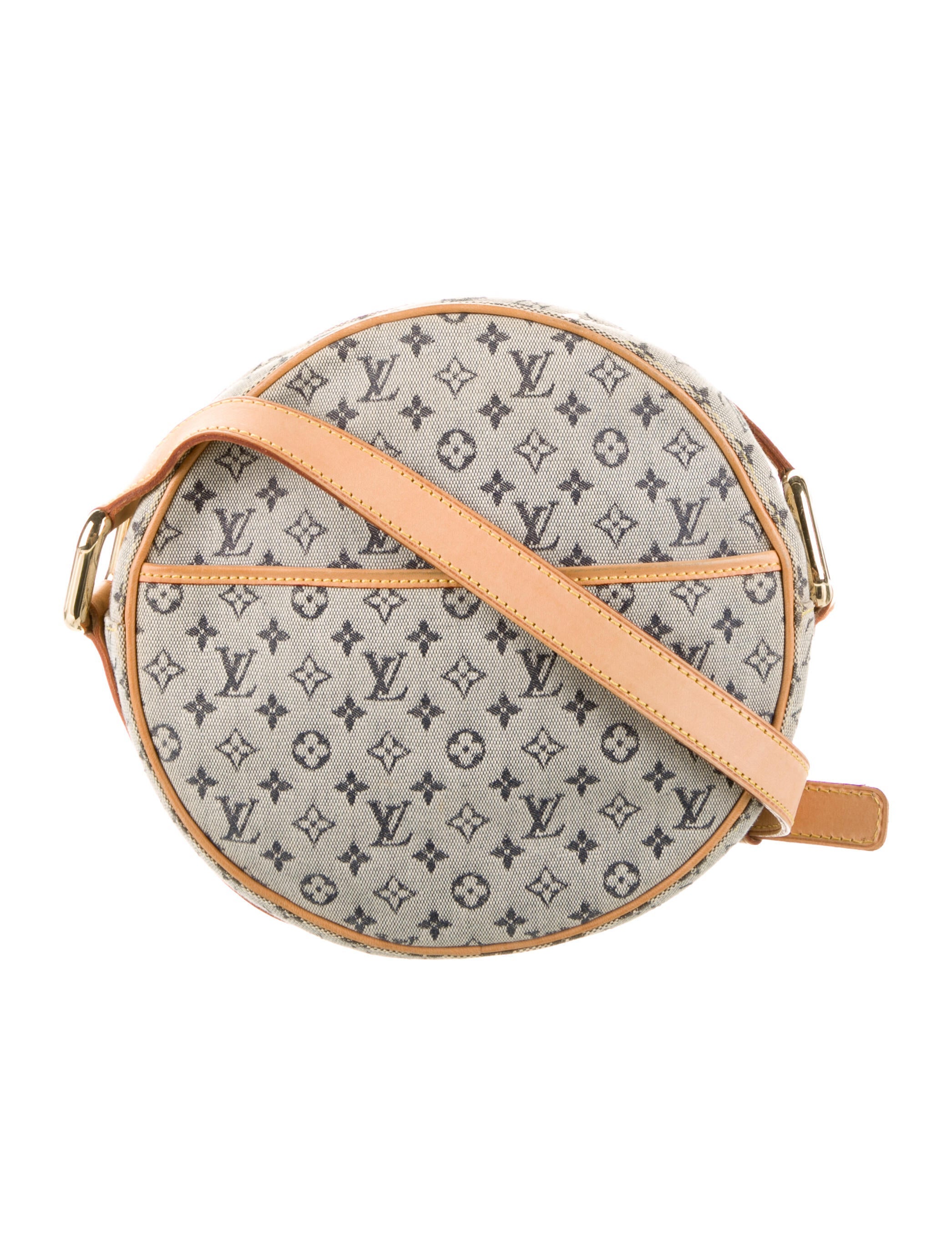 Louis Vuitton Vintage Mini Lin Jeanne GM - Blue Crossbody Bags ...
