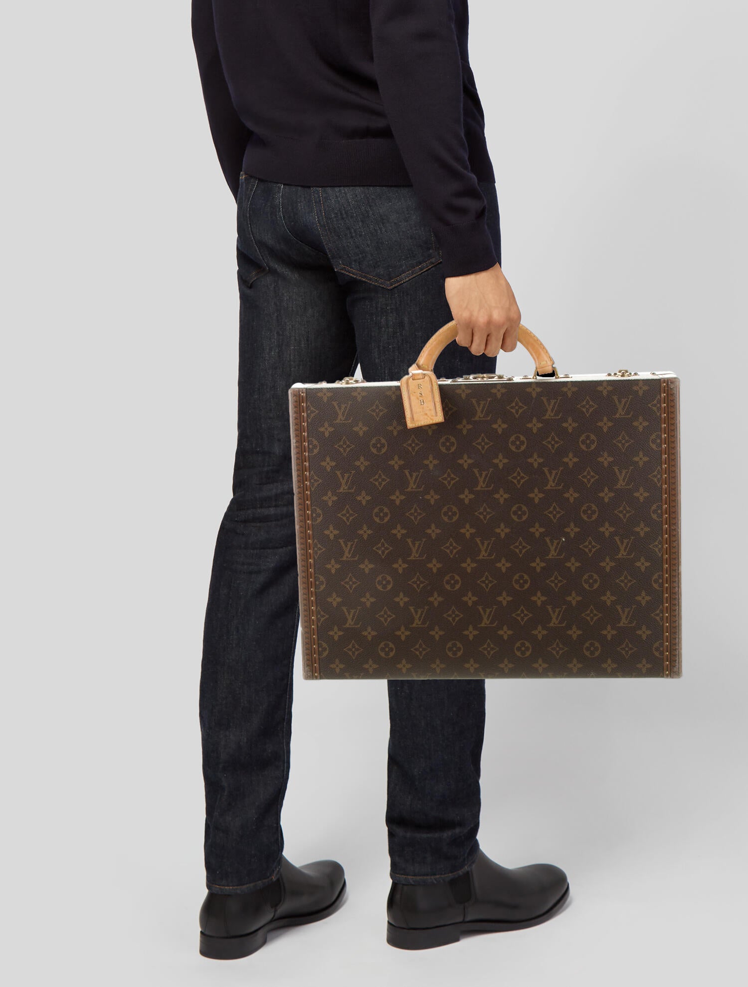 Louis Vuitton Vintage Monogram Cotteville 45 - Brown Trunks & Steamers ...
