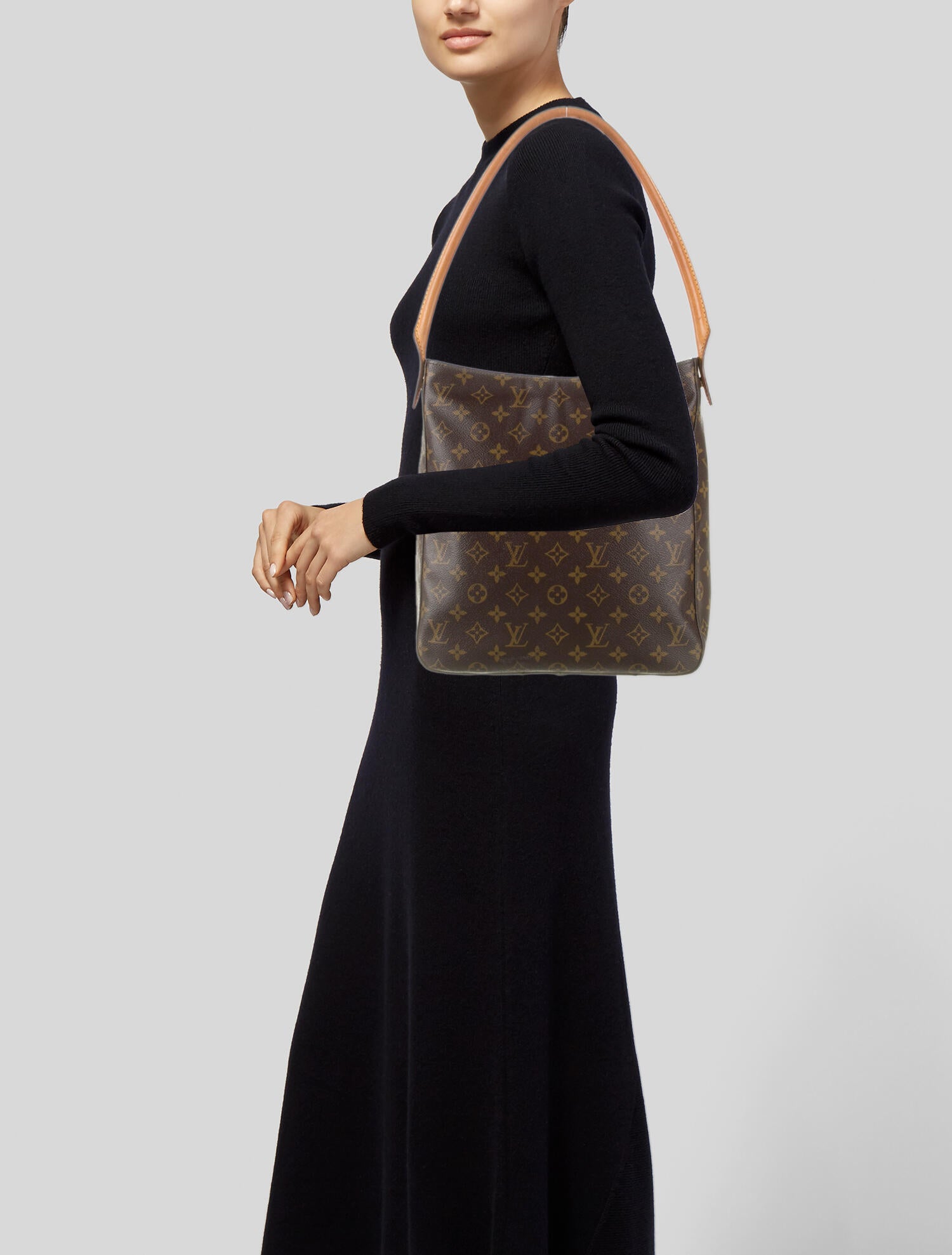 Louis Vuitton Monogram Looping GM - Brown Shoulder Bags, Handbags ...