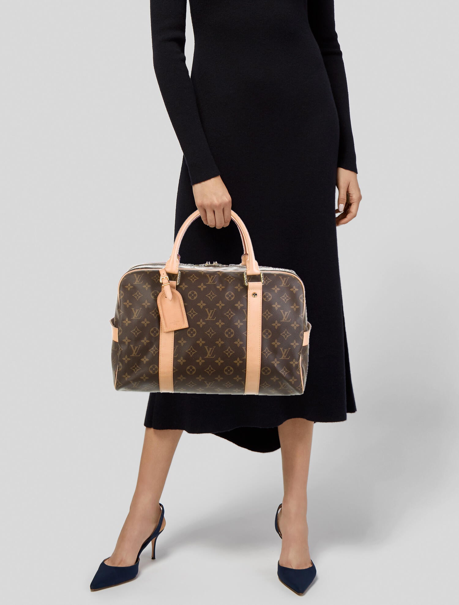 Louis Vuitton Monogram Carryall Bag - Brown Luggage and Travel, Handbags - LOU678156 | The RealReal
