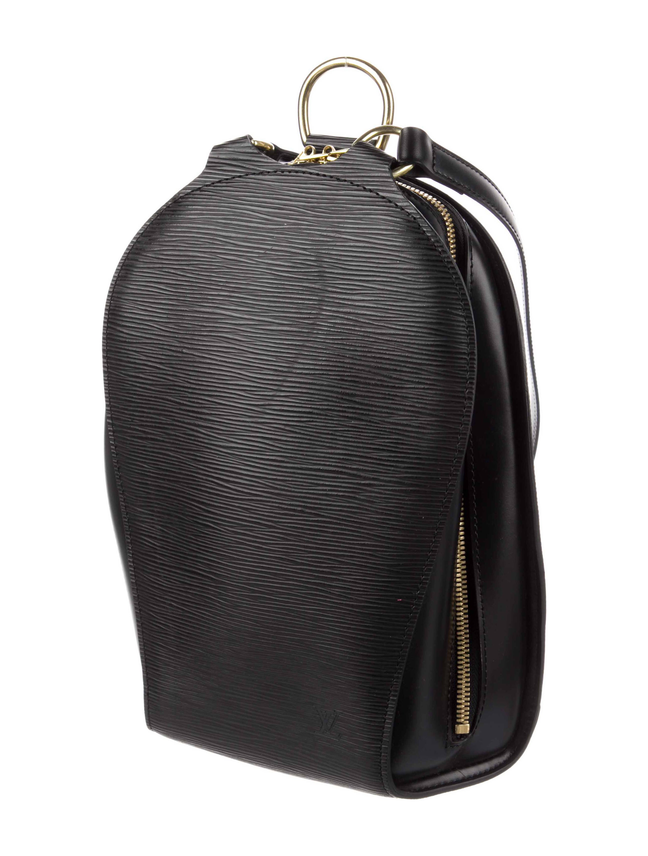 Louis Vuitton Epi Mabillon Backpack - Black Backpacks, Handbags ...