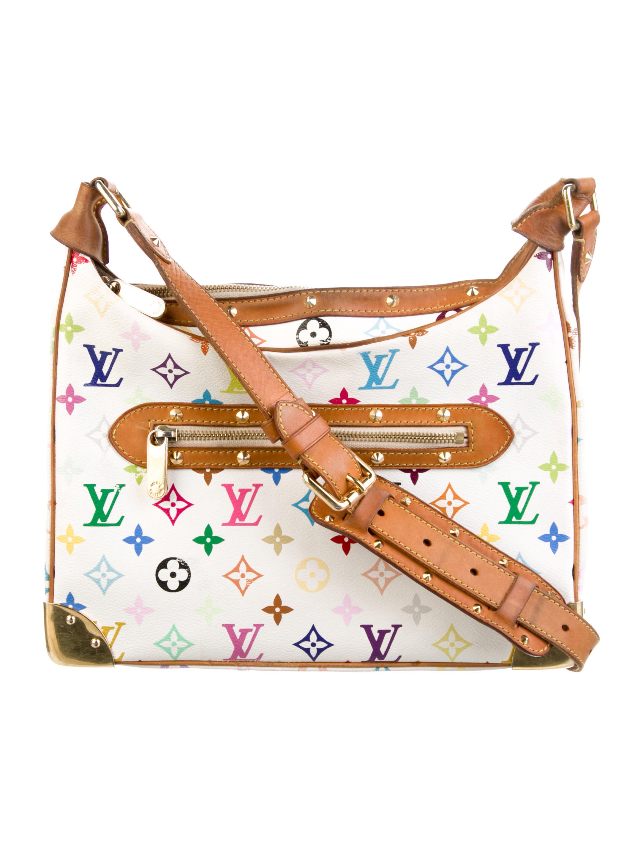 Louis Vuitton Multicolore Annie MM - White Shoulder Bags, Handbags ...