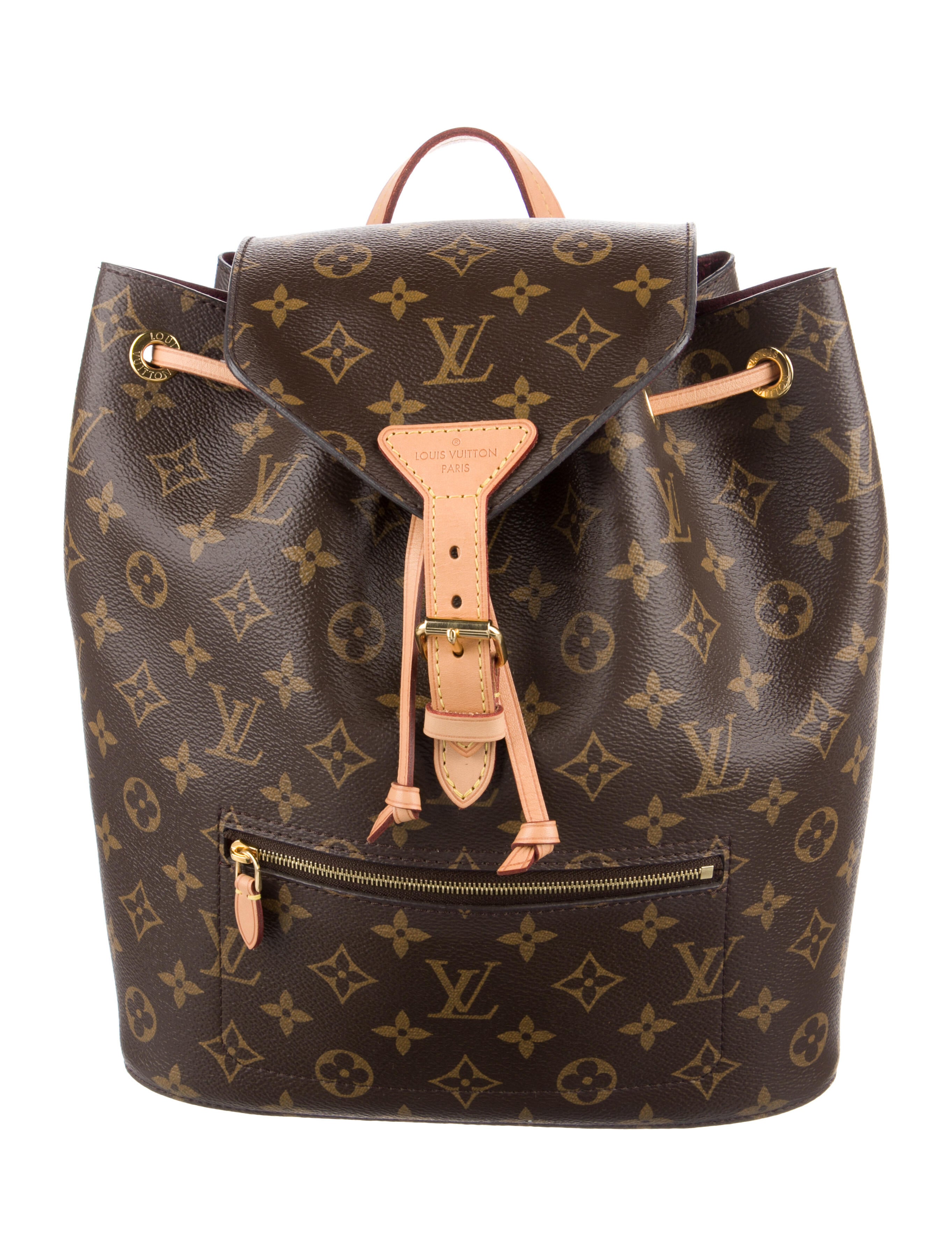 Louis Vuitton 2020 Monogram Palms Springs Mini Backpack - Brown ...