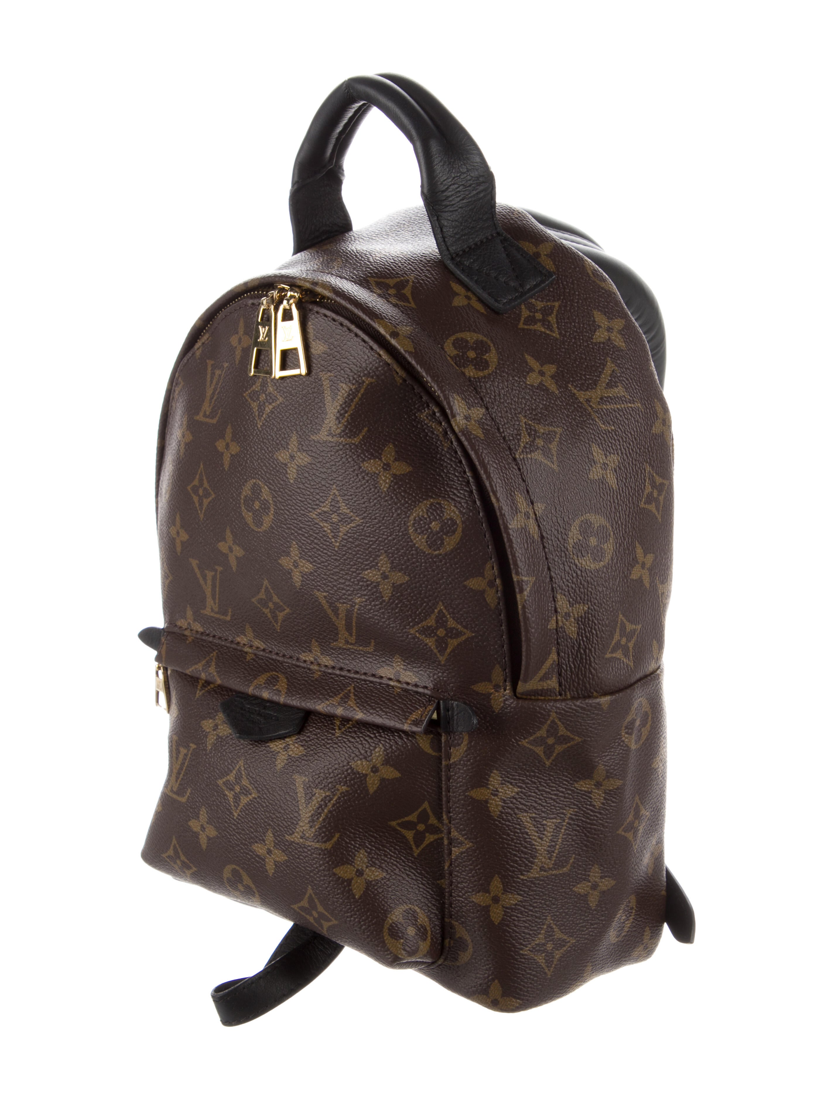 Louis Vuitton Monogram Palm Springs PM - Brown Backpacks, Handbags ...
