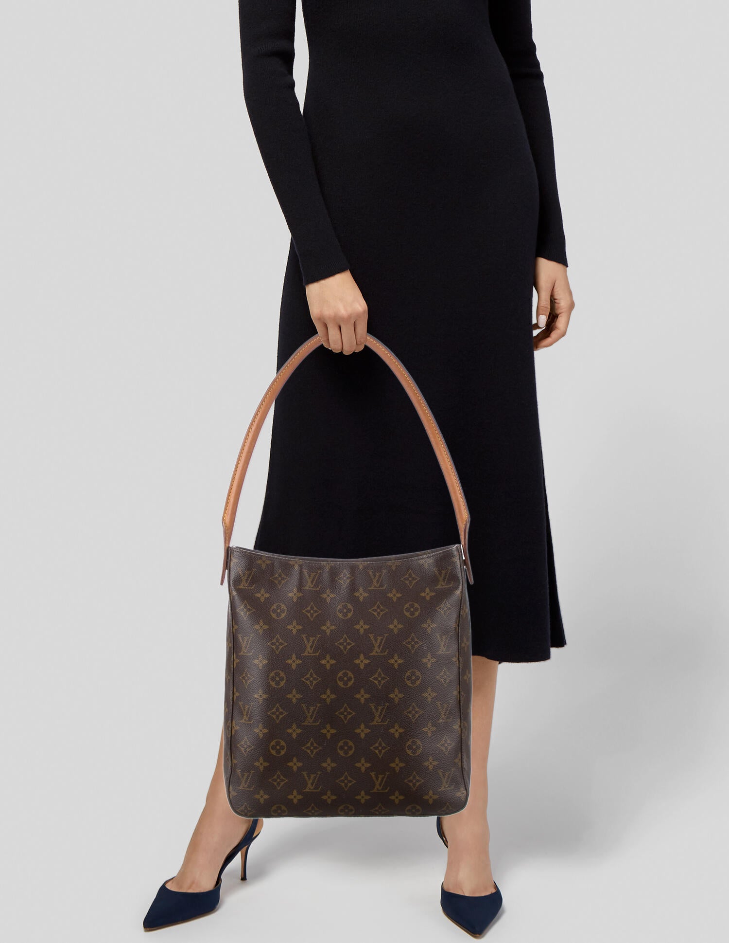 Louis Vuitton Monogram Looping GM - Brown Shoulder Bags, Handbags ...