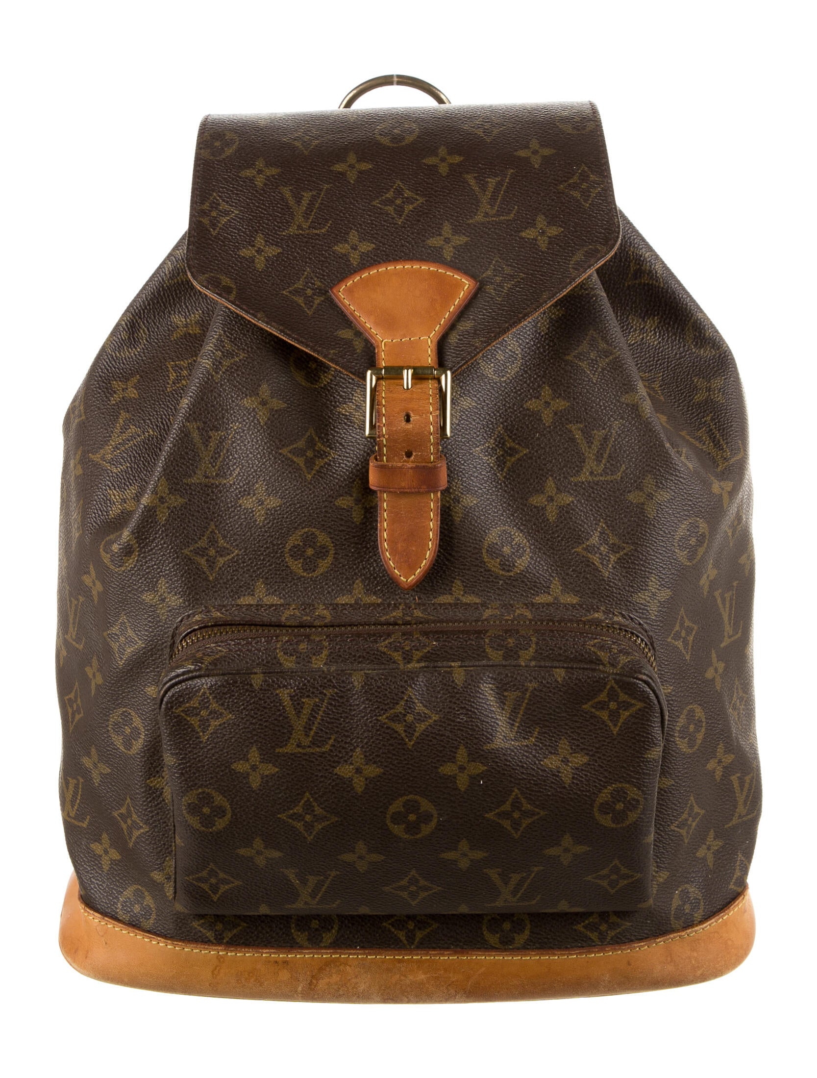 Louis Vuitton Monogram Macassar Palk Backpack - Brown Backpacks ...