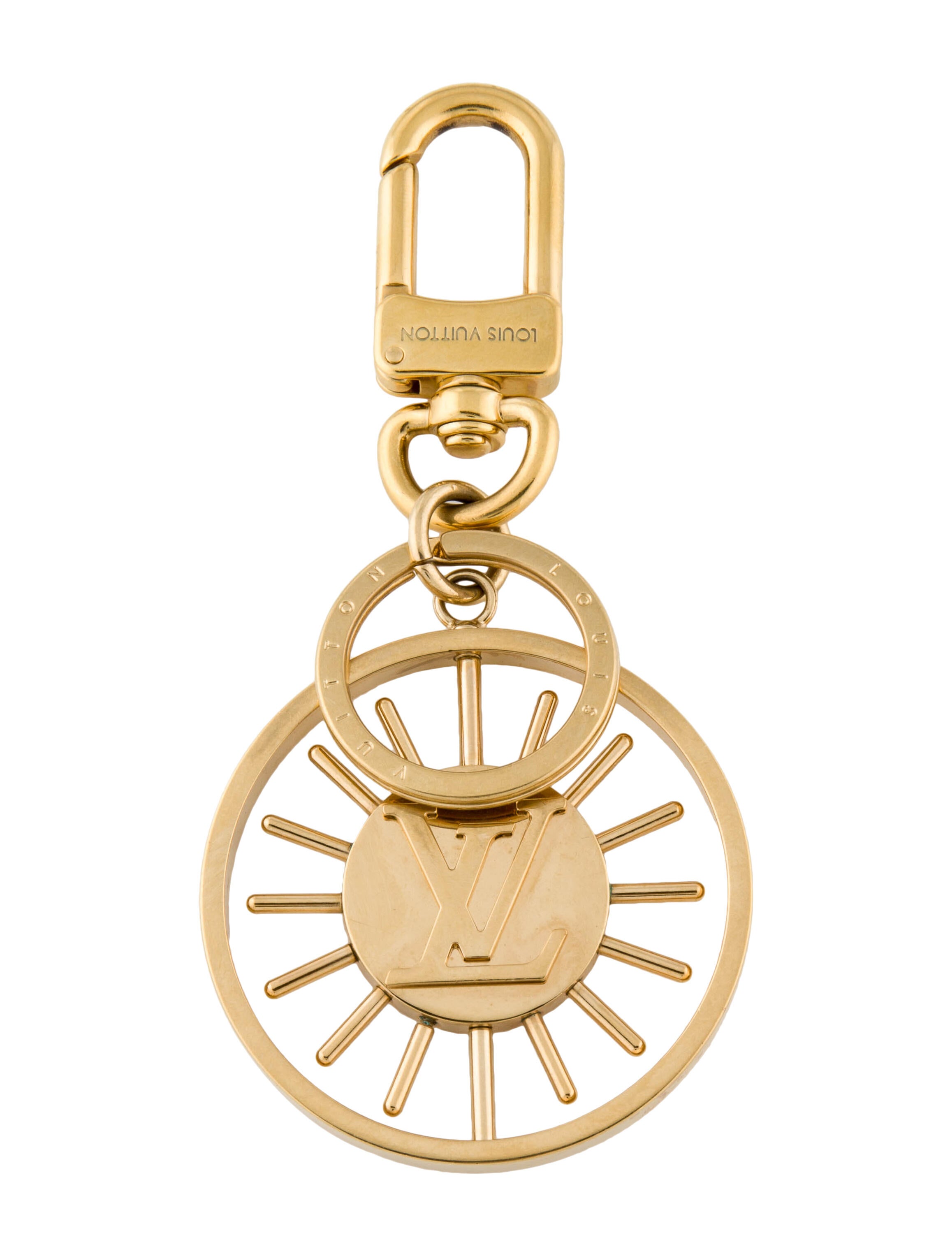 Louis Vuitton Vendome Keychain & Bag Charm - Gold Keychains ...
