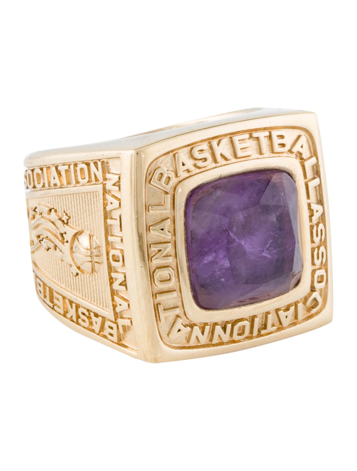 Louis Vuitton x NBA Signet Ring - Gold-Plated Signet Ring, Rings ...