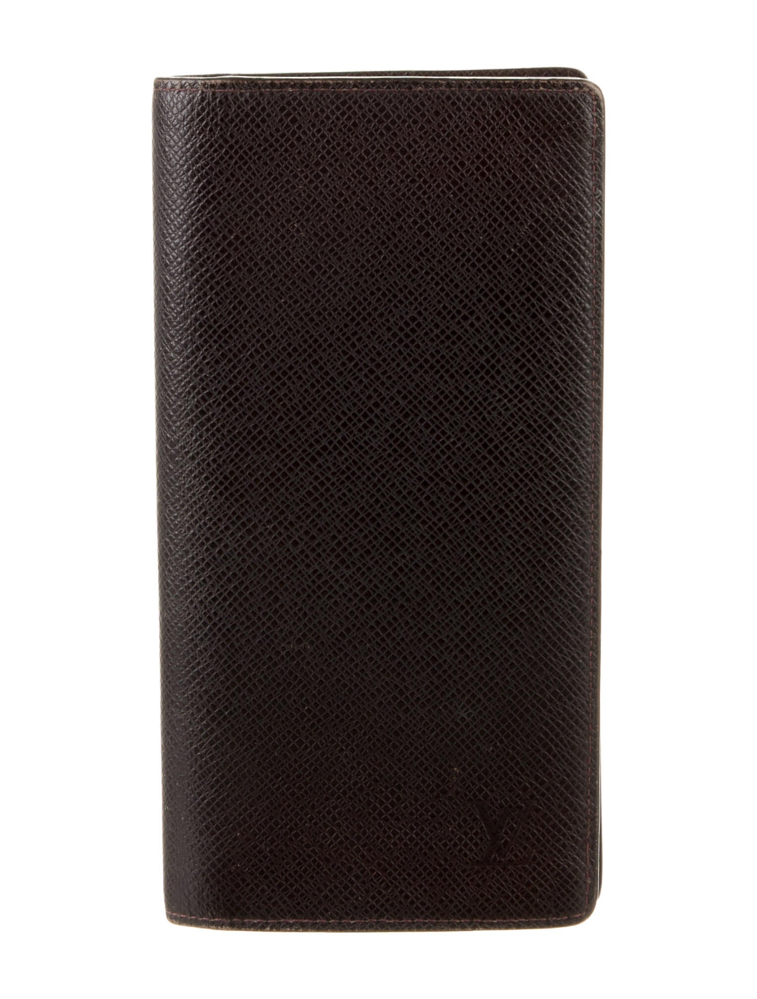 Louis Vuitton 2016 Taiga Leather Brazza Wallet - Brown Wallets ...