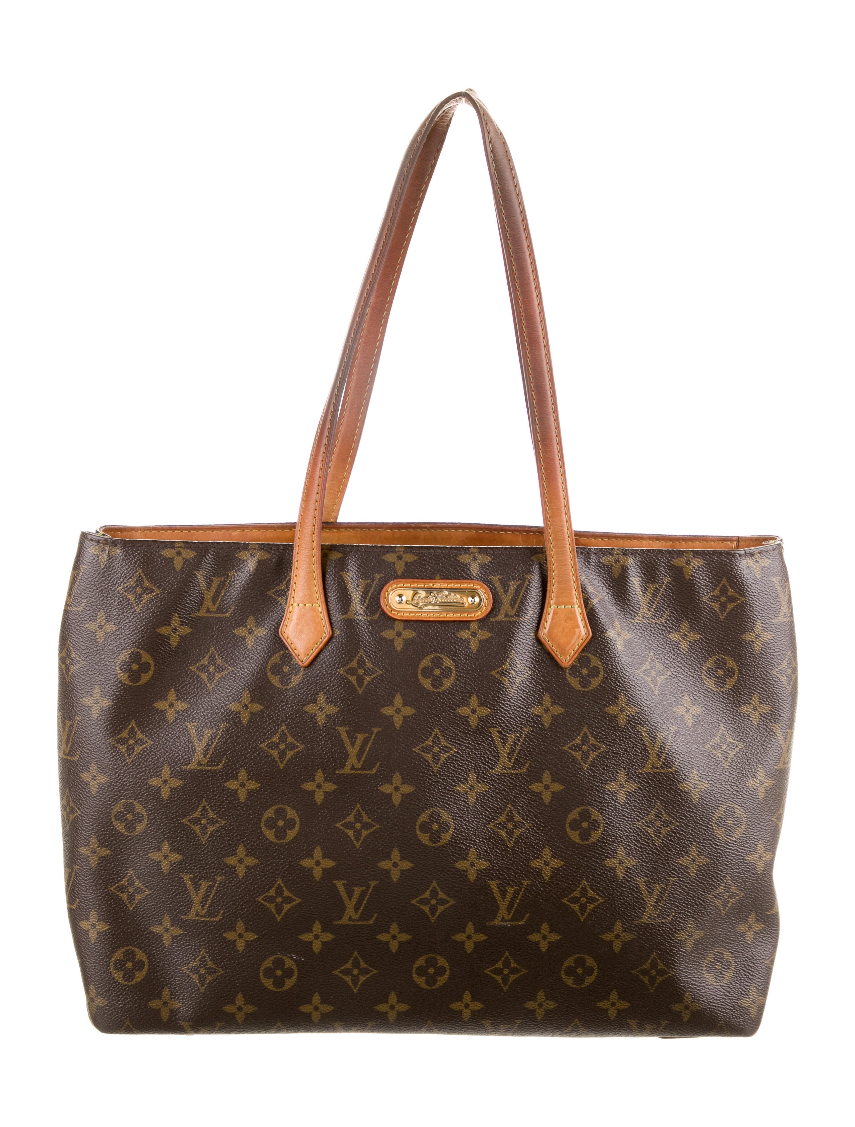Louis Vuitton Monogram Sac Plat - Brown Totes, Handbags - LOU104605 ...