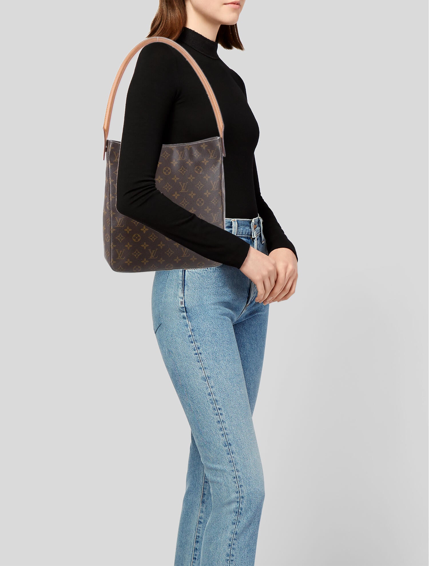 Louis Vuitton Monogram Looping GM - Brown Shoulder Bags, Handbags ...