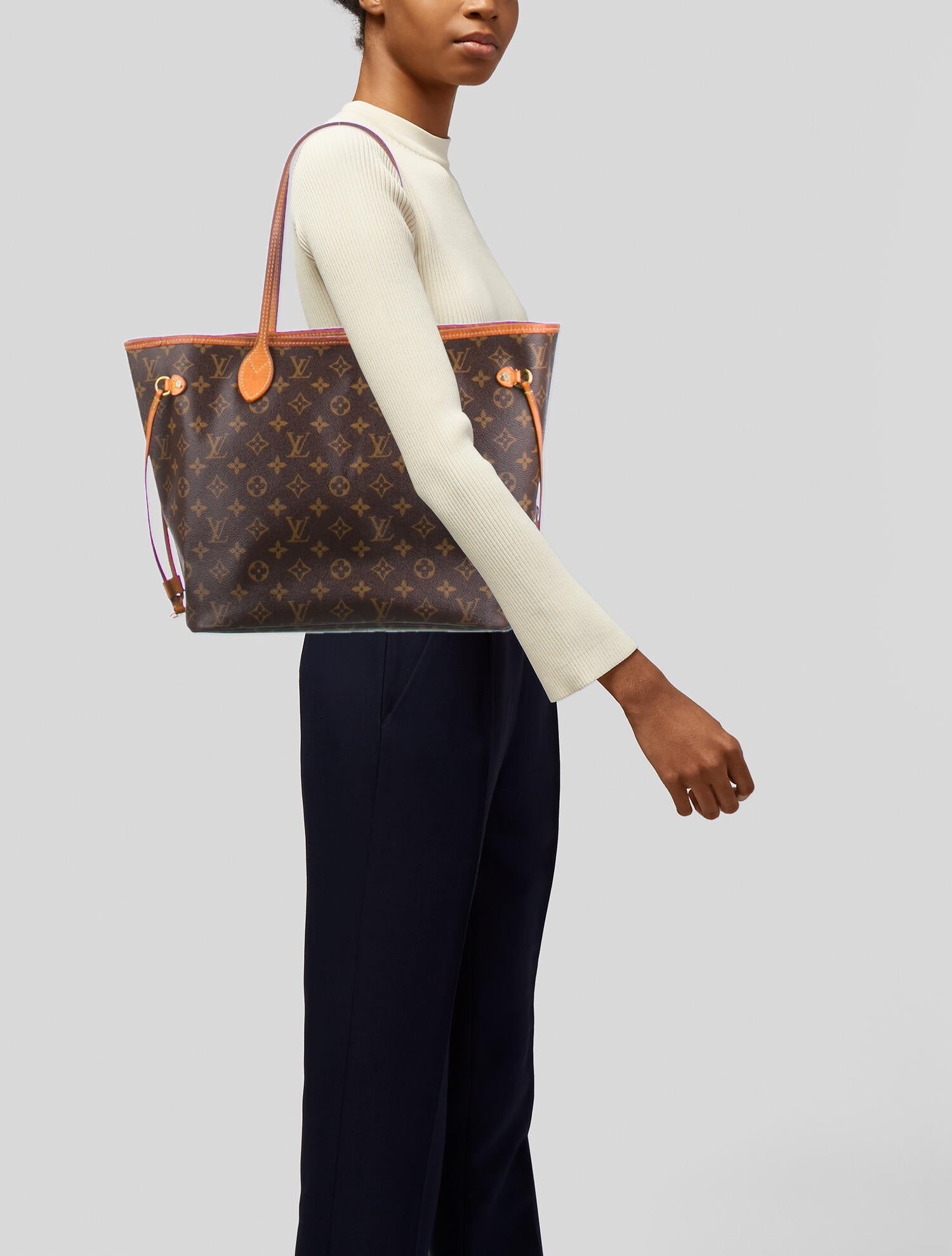 Louis Vuitton Monogram Neverfull GM - Brown Totes, Handbags - LOU226808 ...