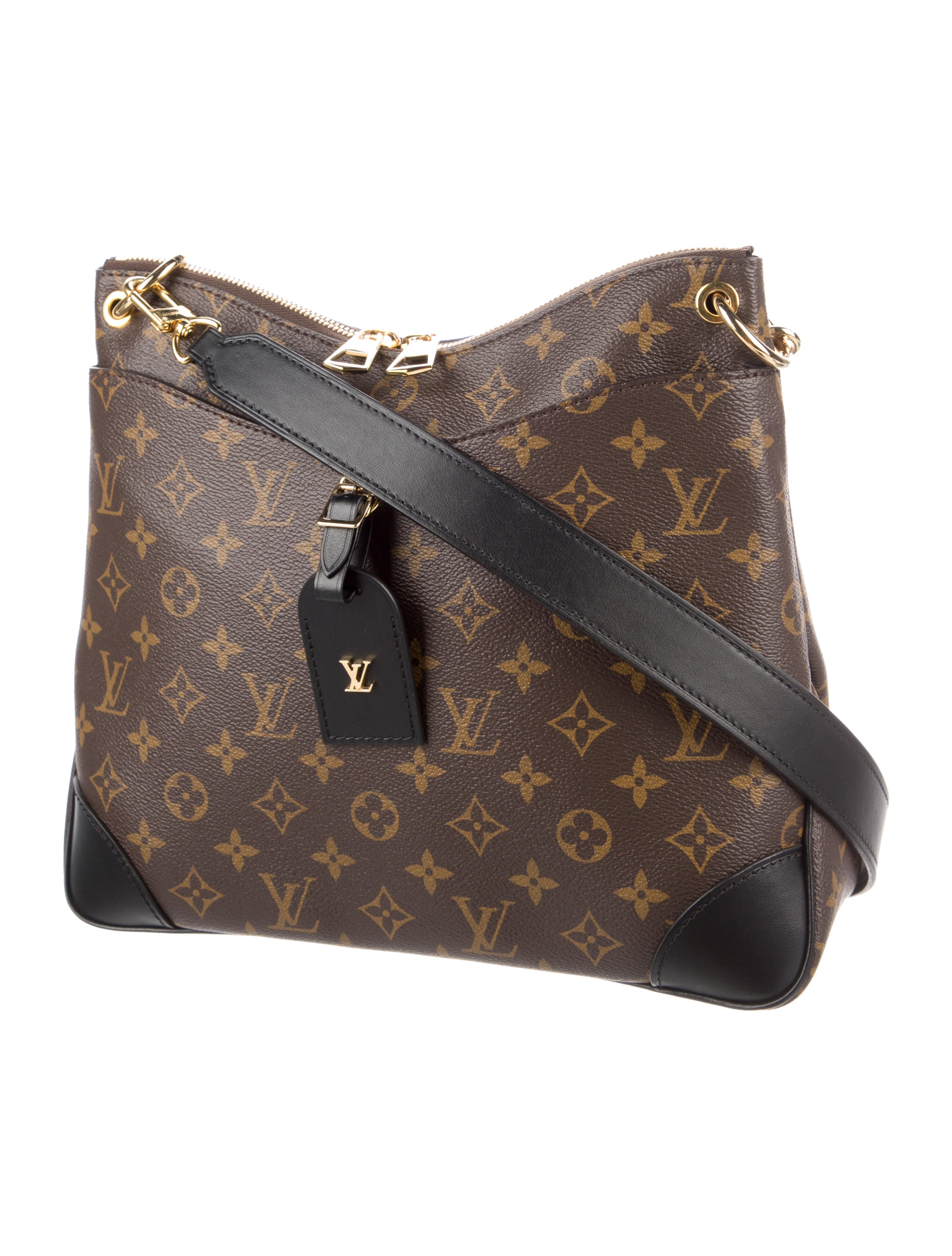 Louis Vuitton LV Monogram Odeon MM - Brown Shoulder Bags, Handbags ...