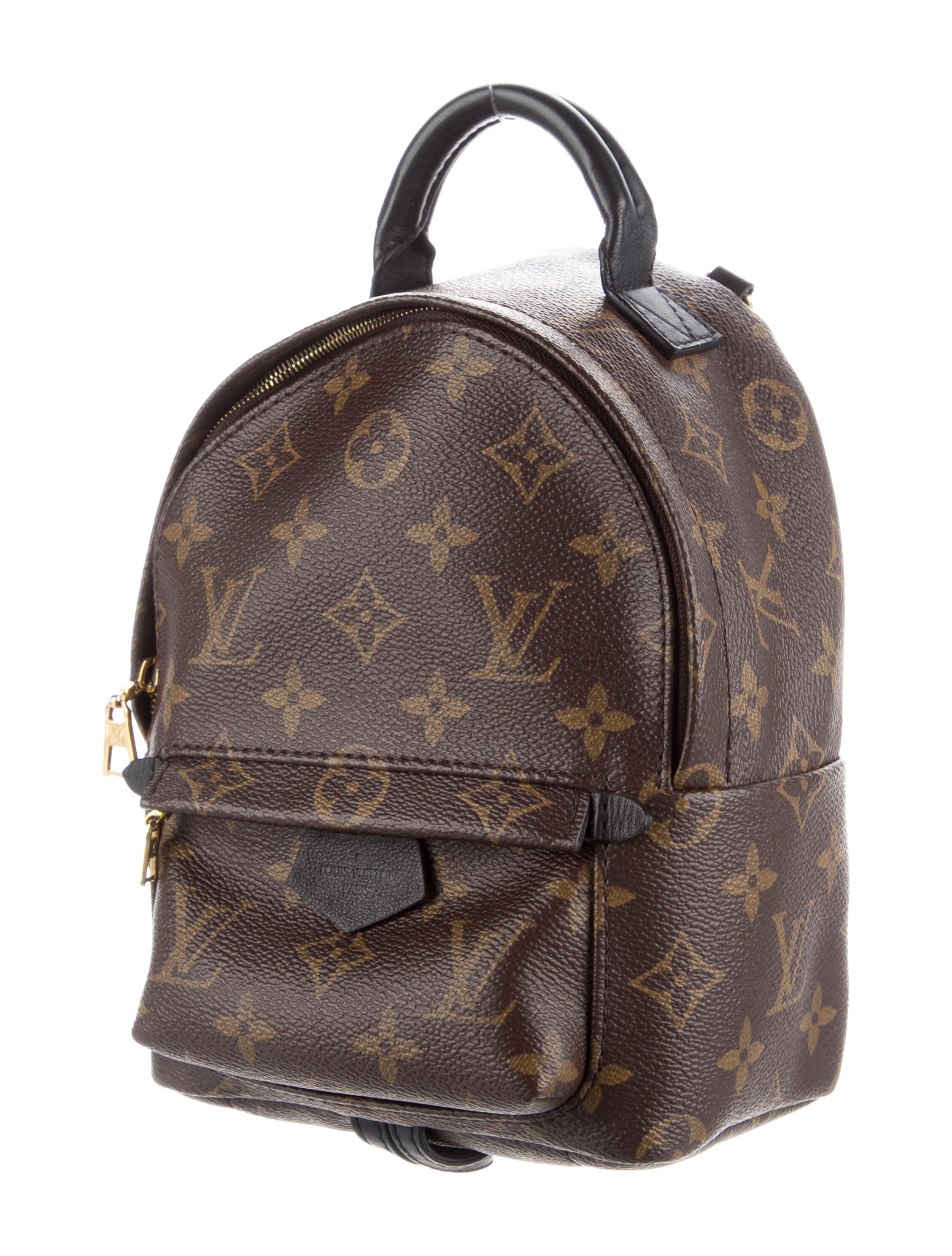 Louis Vuitton Monogram Mini Palm Springs - Brown Backpacks, Handbags ...