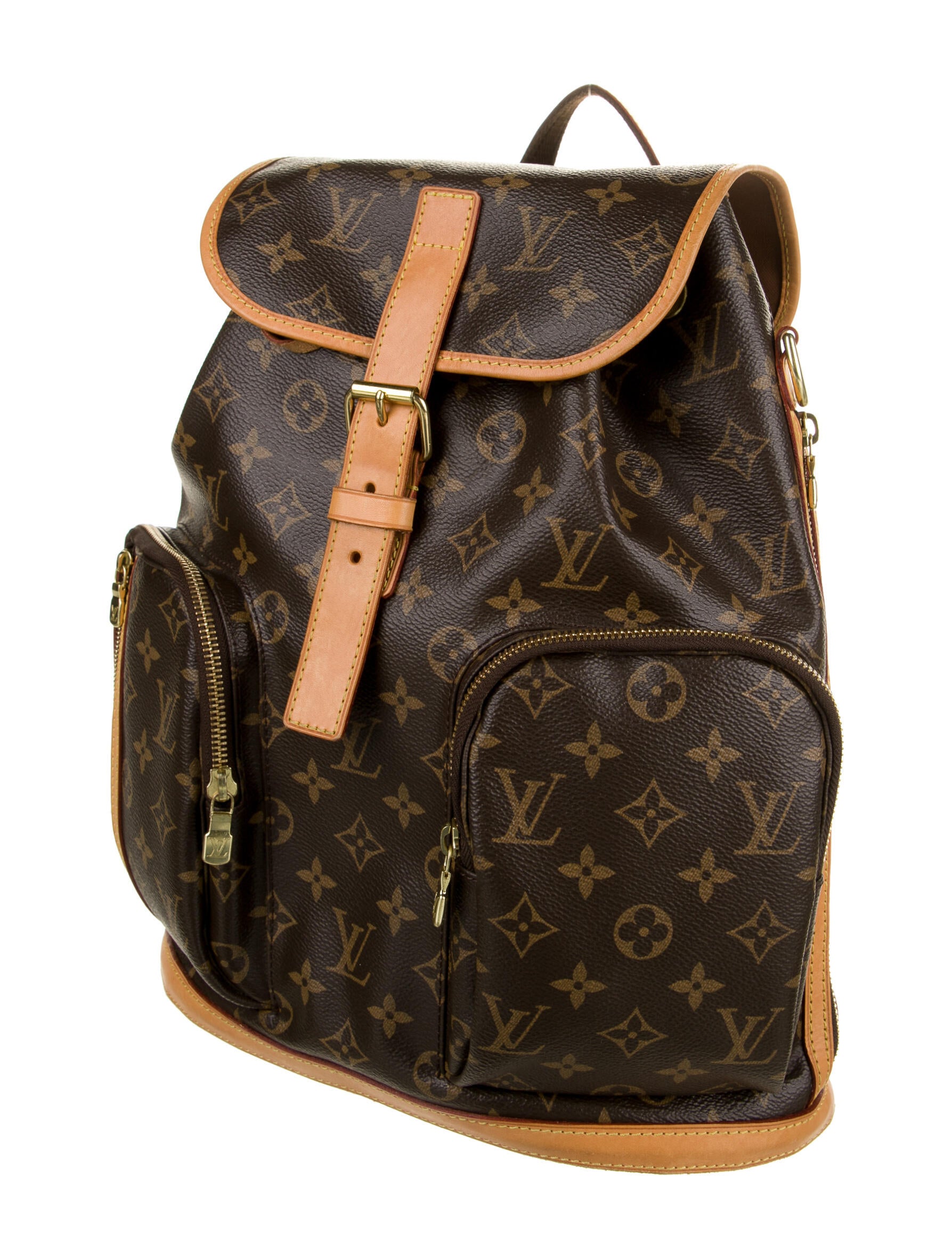 Louis Vuitton Monogram Bosphore Backpack - Brown Backpacks, Handbags ...