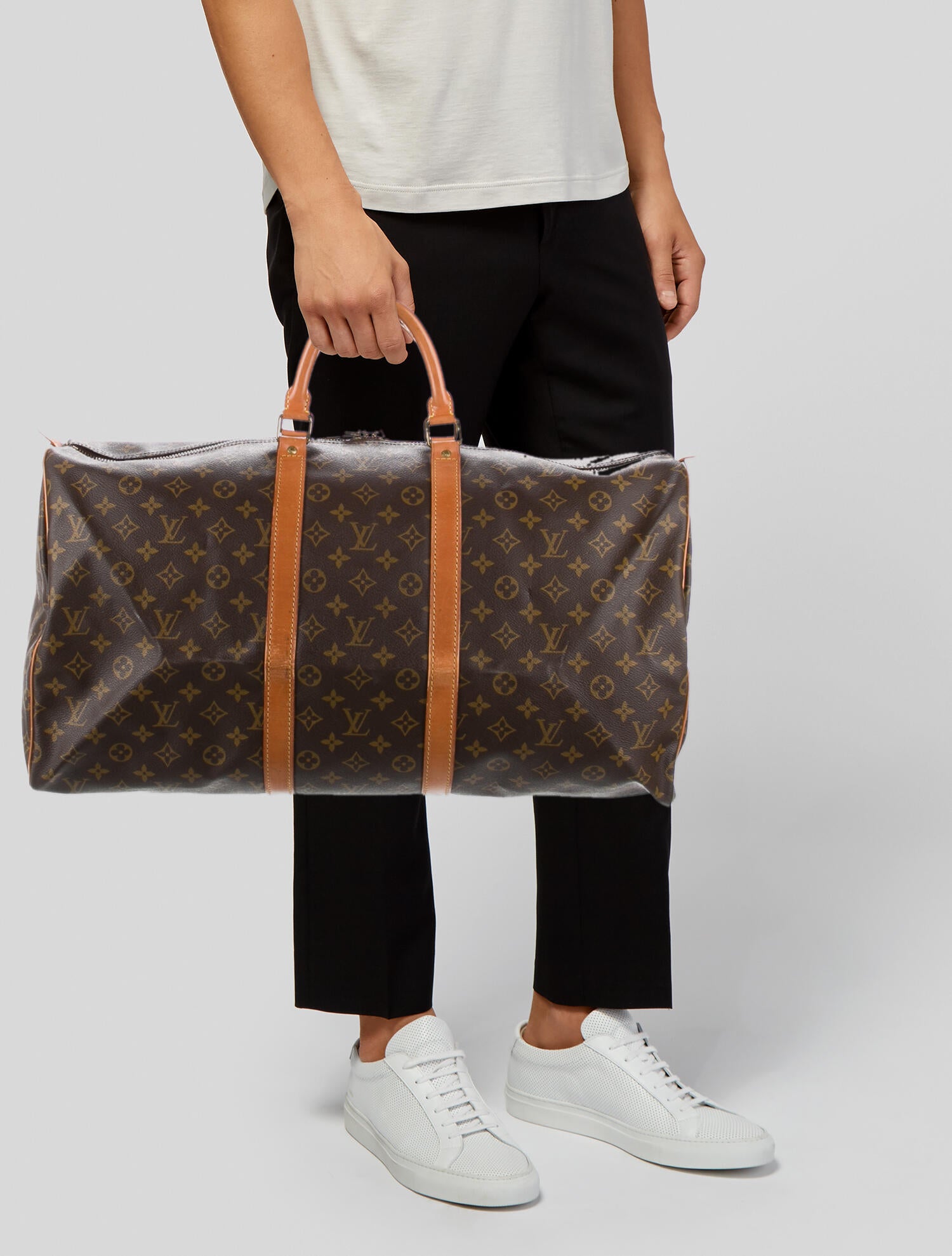 Louis Vuitton Monogram Keepall 55 - Brown Weekenders, Bags - LOU708890 ...