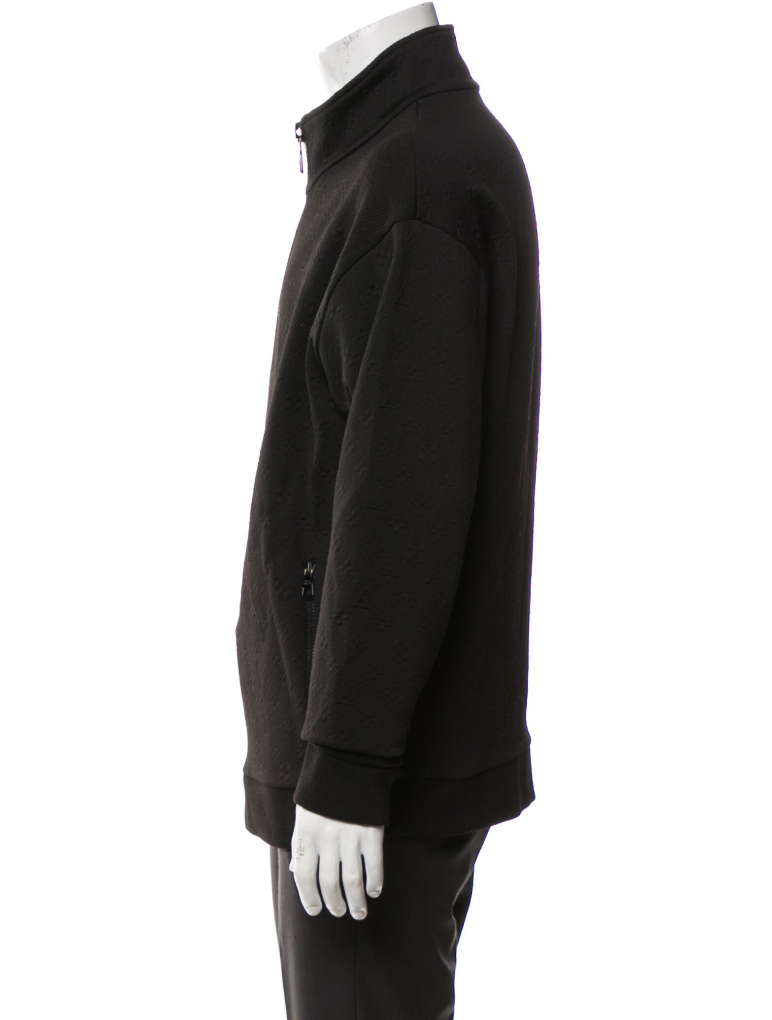 Louis Vuitton 2020 LV Monogram Bomber Jacket - Black Outerwear ...