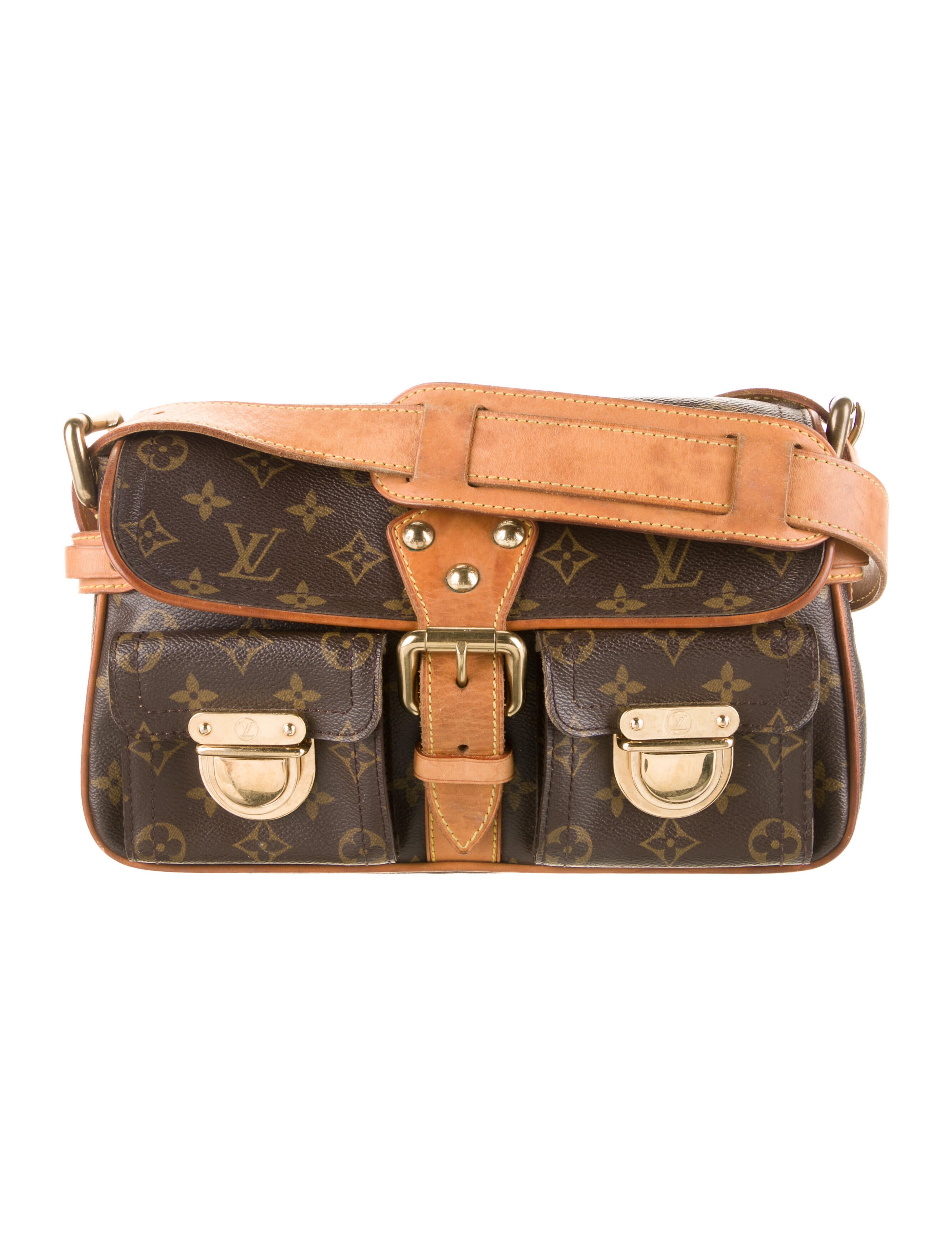 Louis Vuitton 2006 Vintage Monogram Denim Baggy GM - Pink Shoulder Bags ...