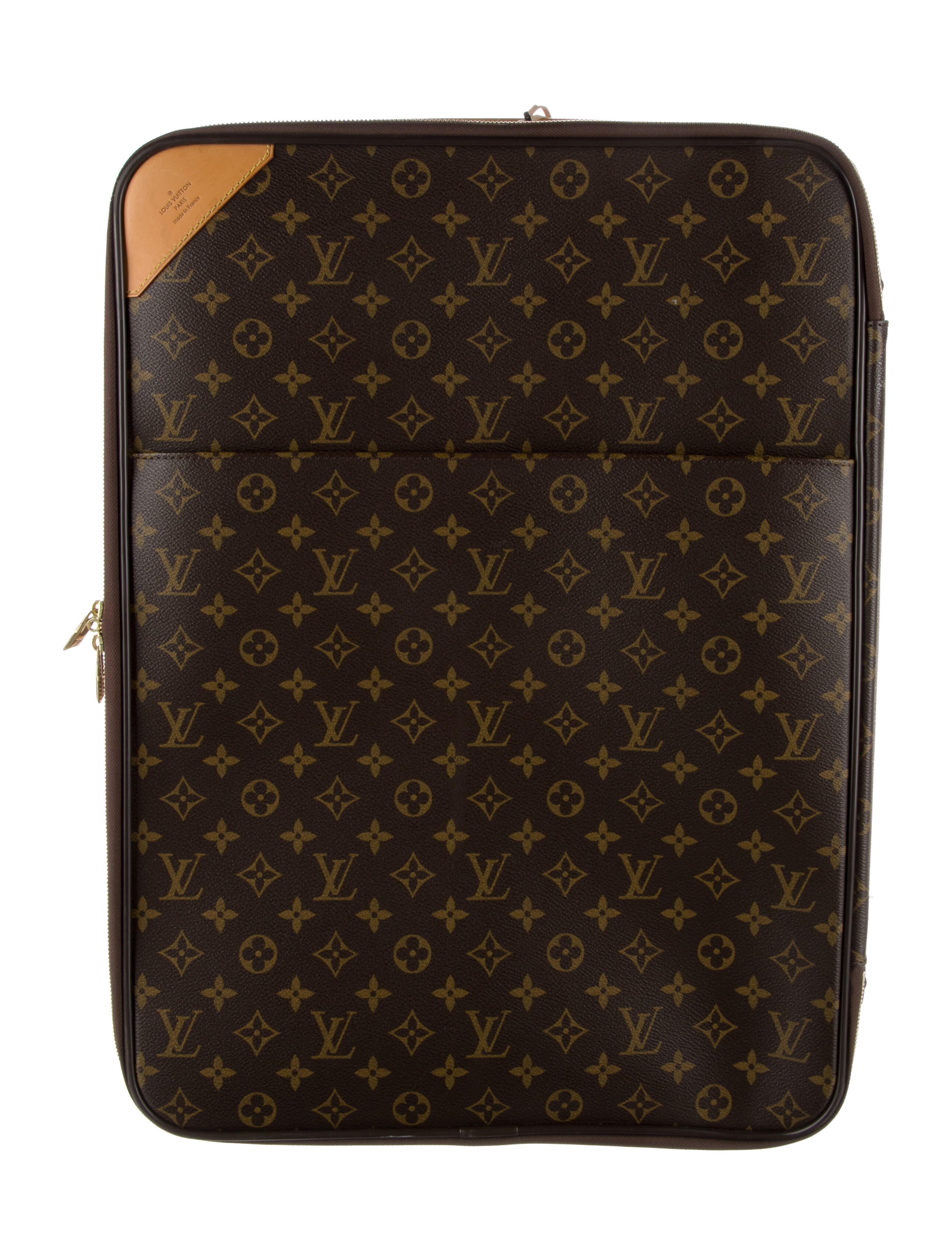 Tumi Canvas Leather Trimmed Weekender - Green Luggage and Travel ...