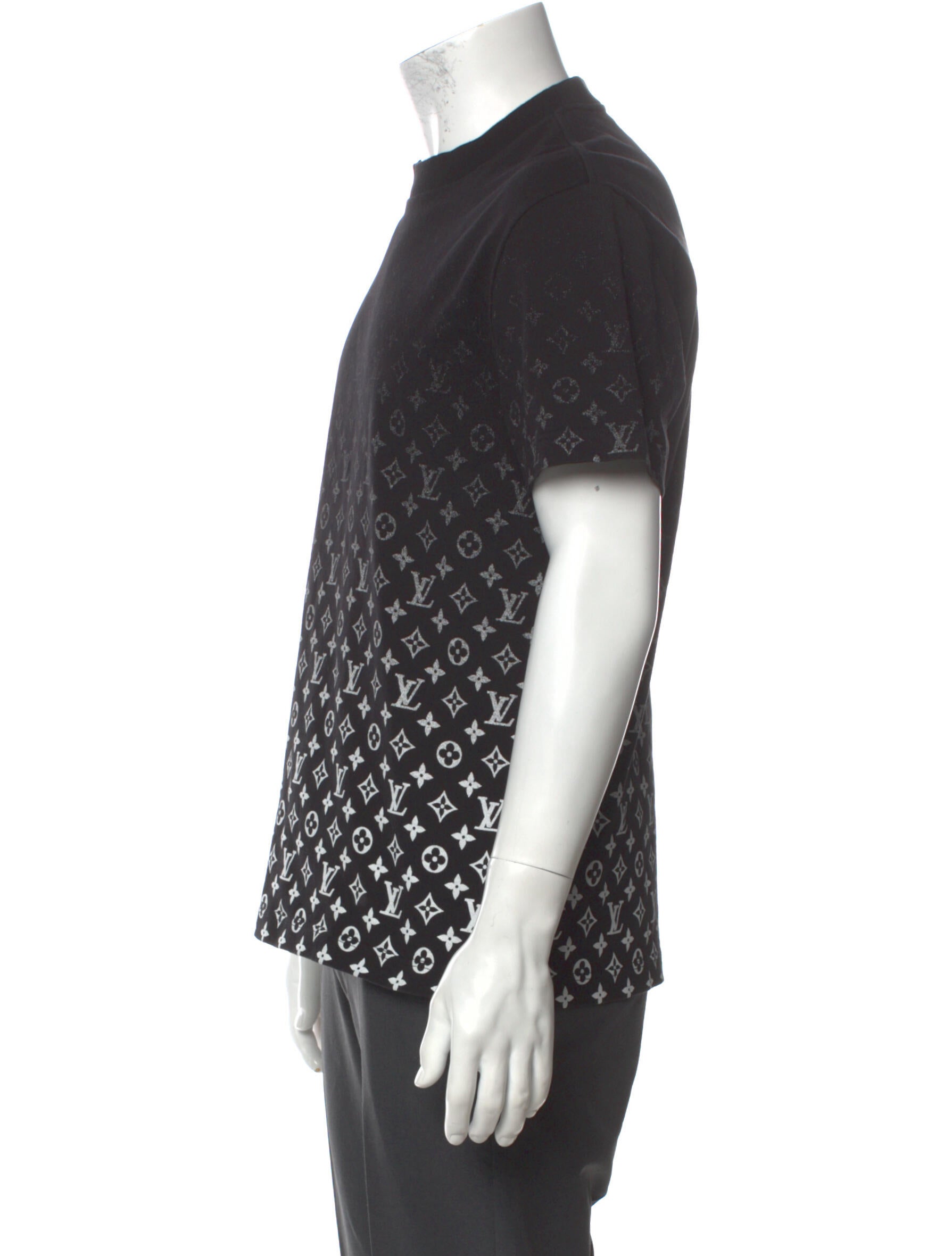 Louis Vuitton 2020 LV Monogram T-Shirt - Black T-Shirts, Clothing ...