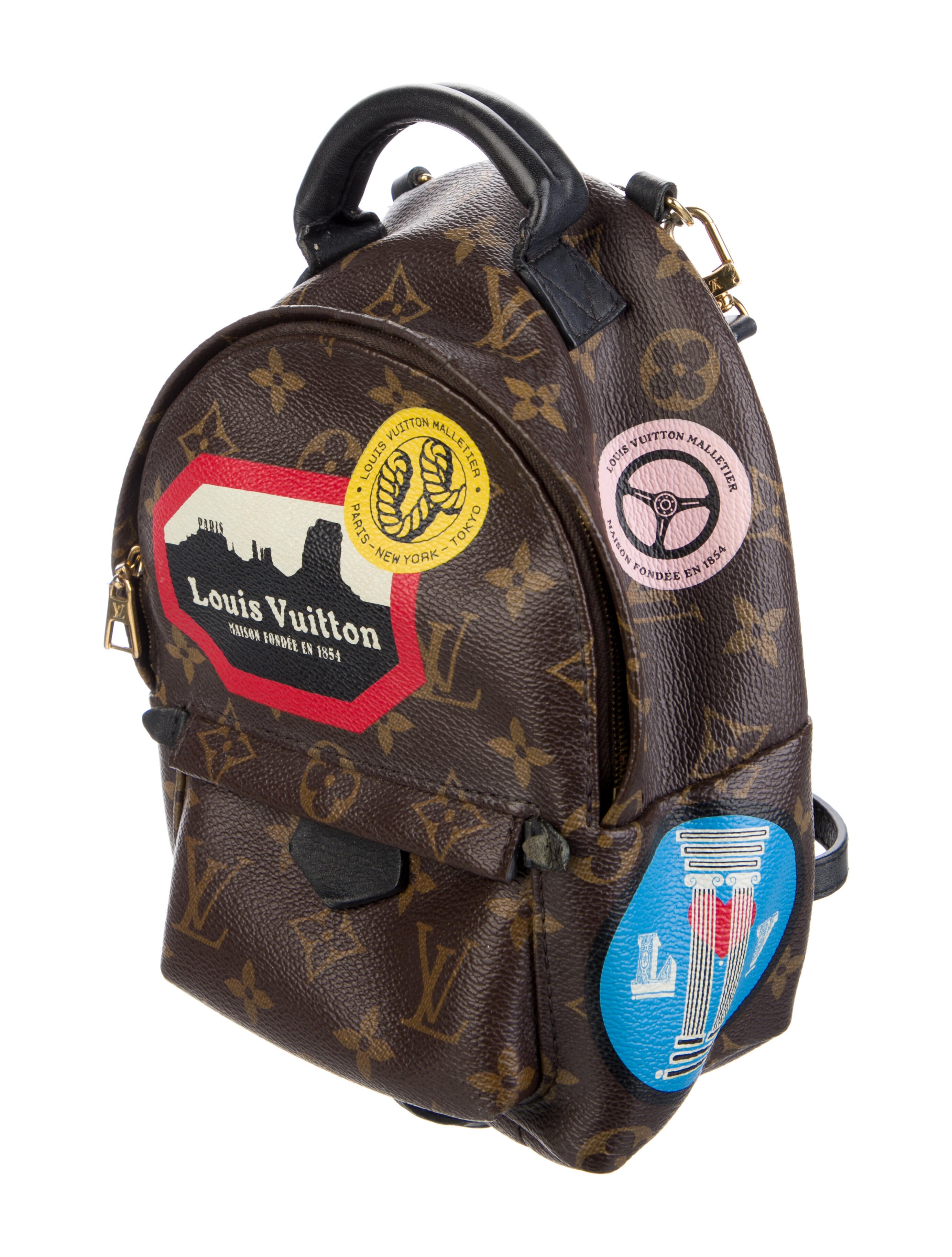 Louis Vuitton World Tour Monogram Mini Palm Springs Backpack ...