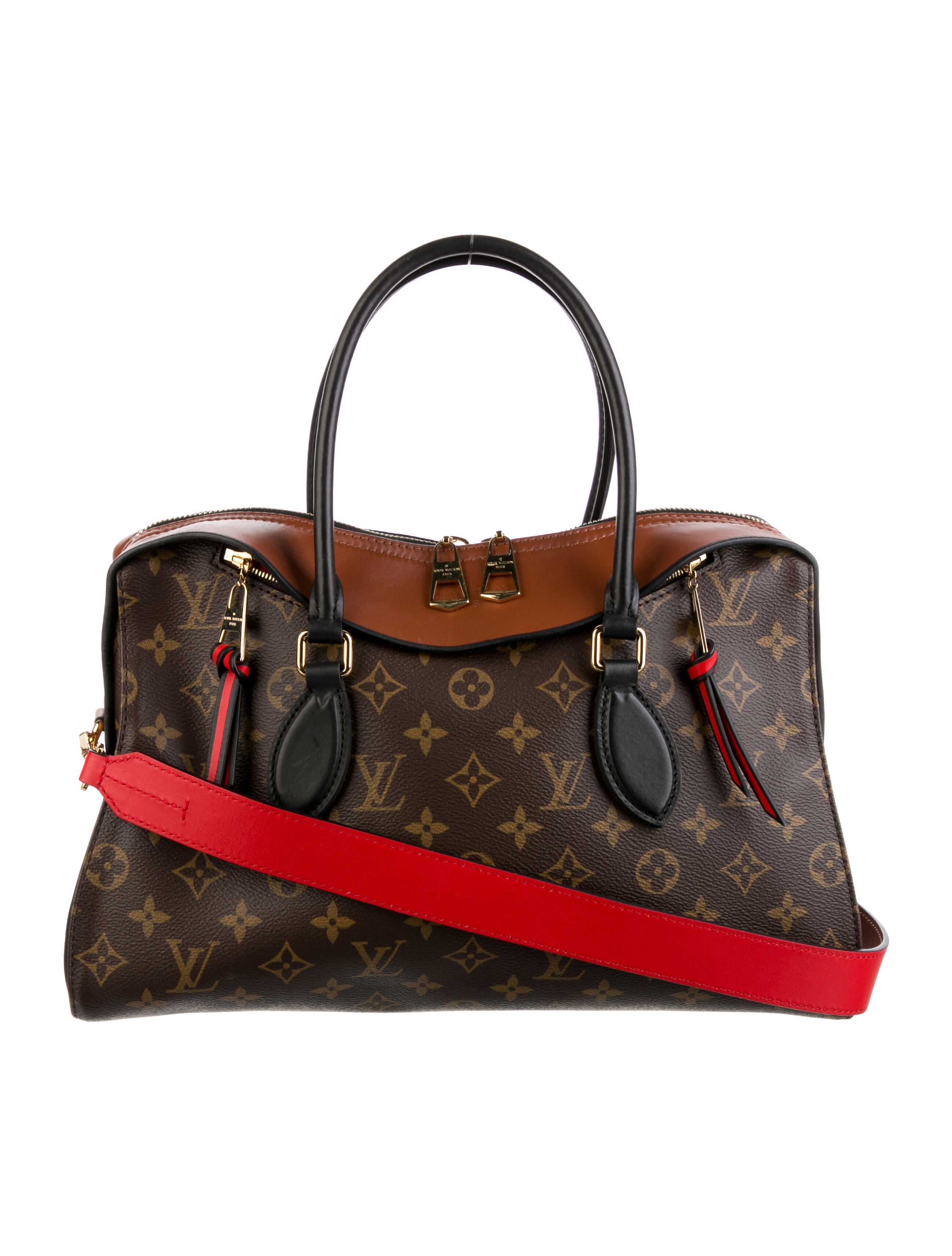 Louis Vuitton Fascination Lockit Bag - Brown Handle Bags, Handbags ...