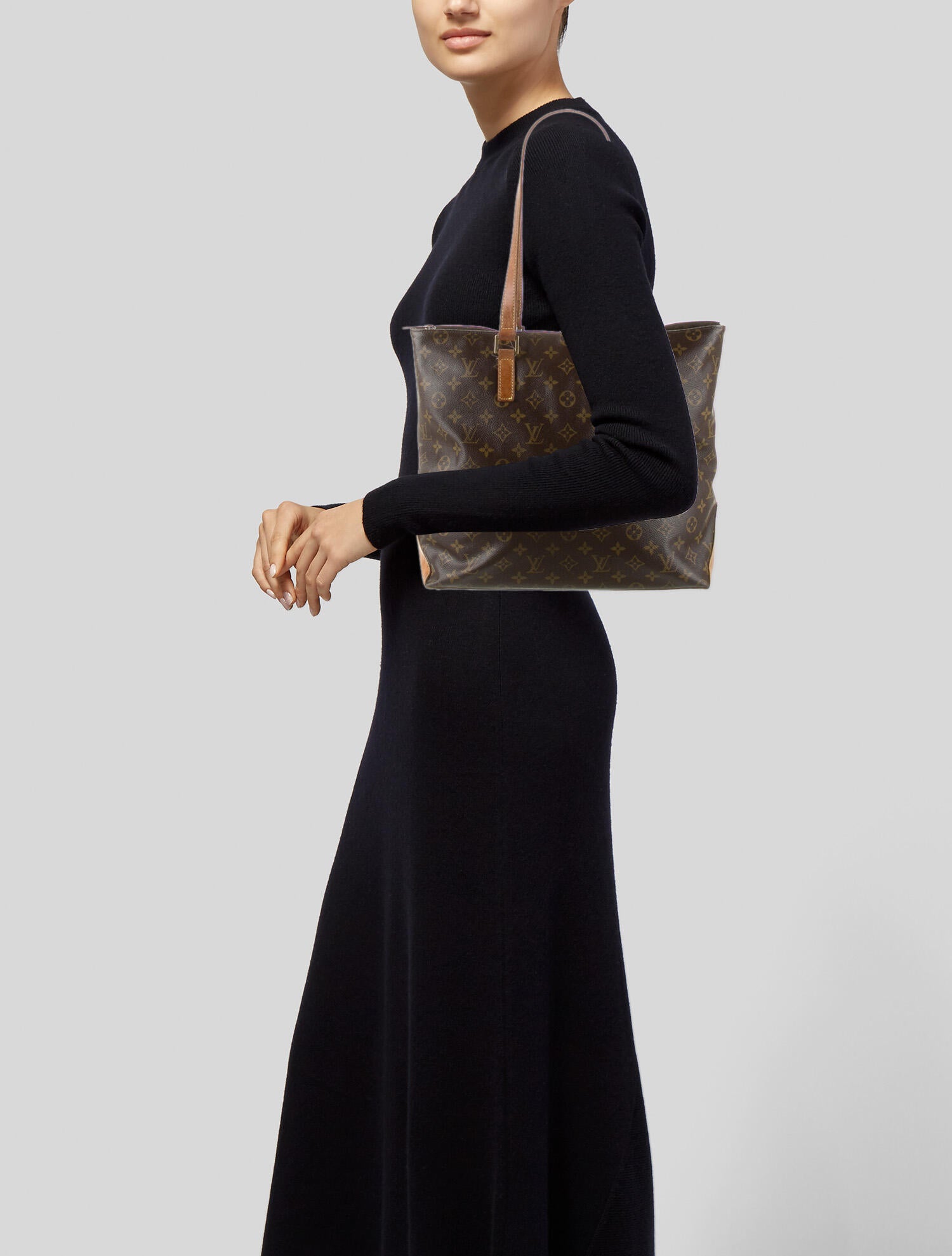 Louis Vuitton Vintage Monogram Luco - Brown Totes, Handbags - LOU716143 ...