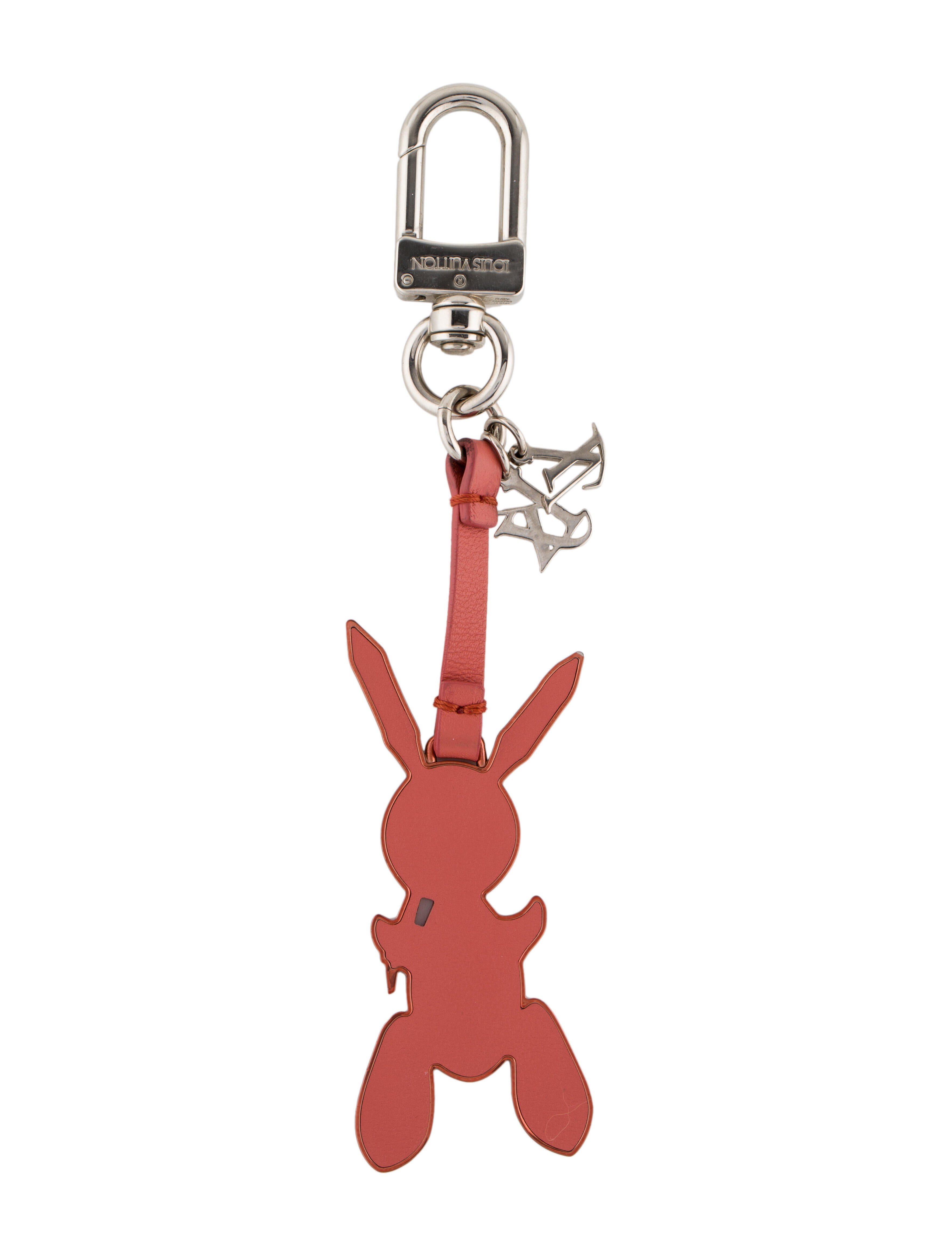 Louis Vuitton x Jeff Koons Masters Collection Rabbit Bag Charm - Pink ...
