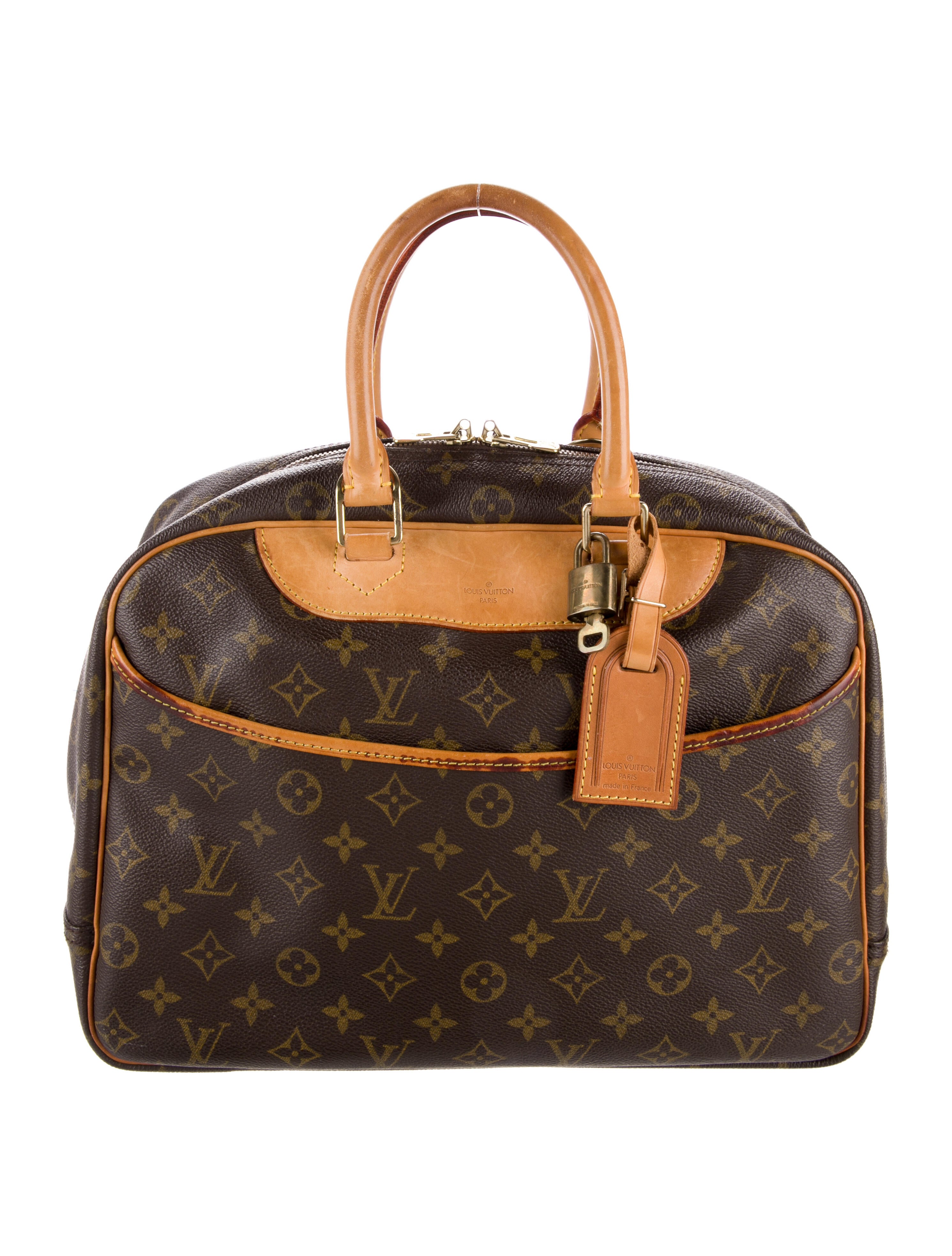 Louis Vuitton Fascination Lockit Bag - Brown Handle Bags, Handbags ...