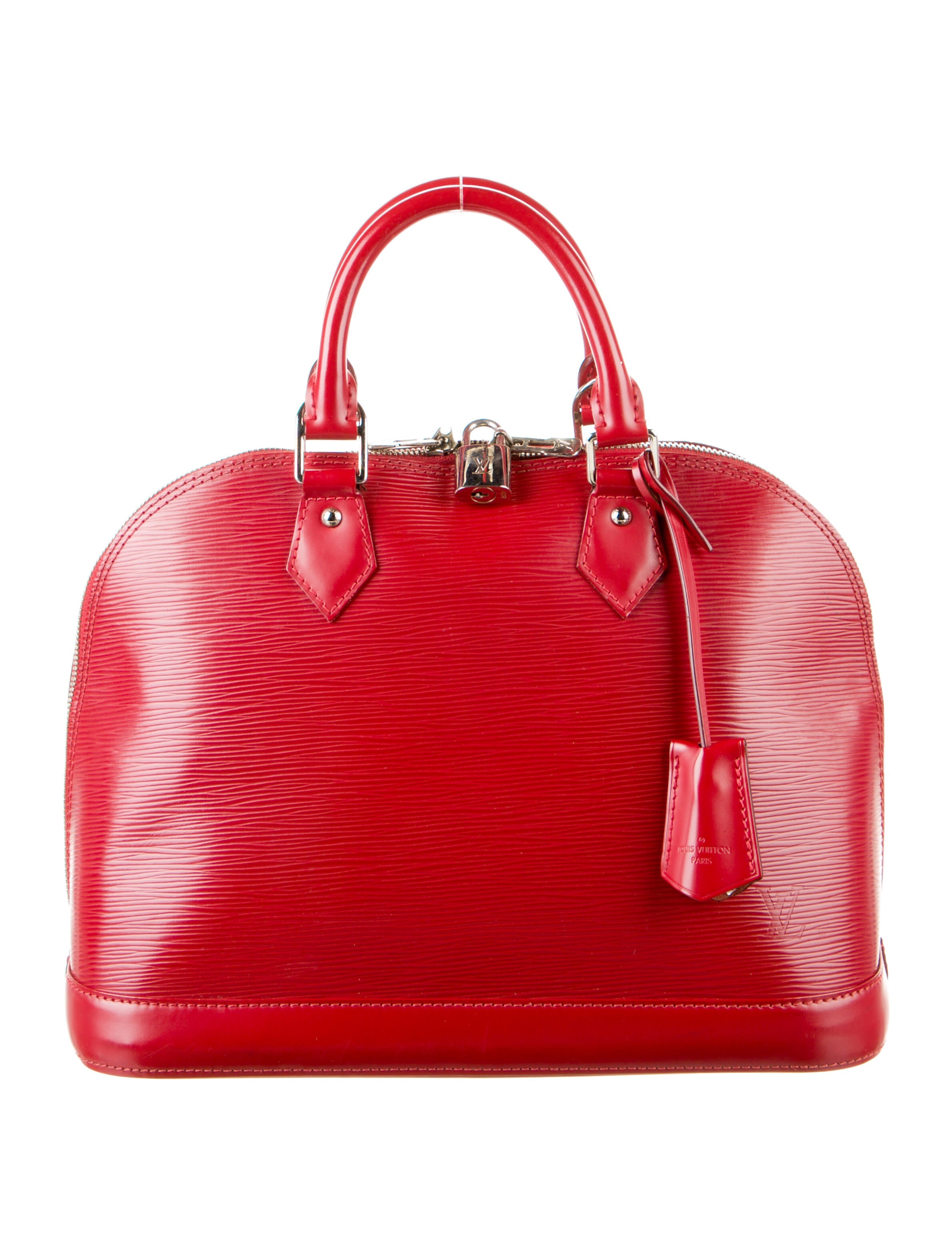 Louis Vuitton Louis Vuitton Epi Alma PM - Red Handle Bags, Handbags - LOU612951 | The RealReal