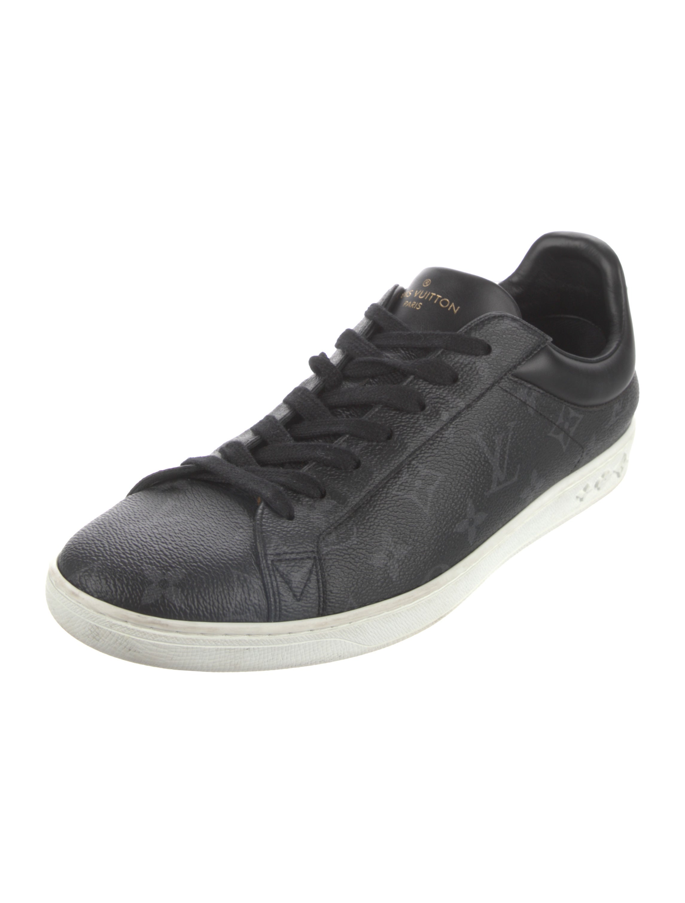 Louis Vuitton LV Monogram Sneakers - Black Sneakers, Shoes - LOU722411 ...
