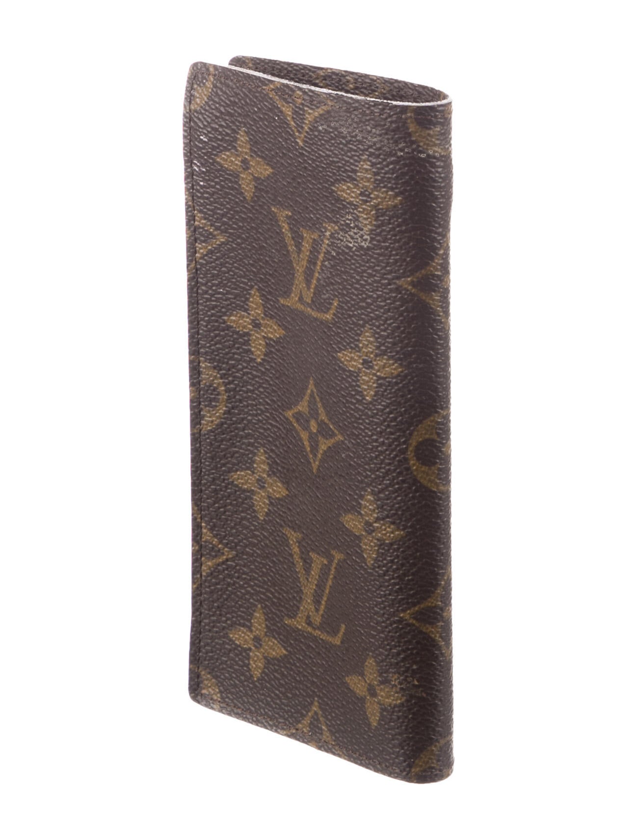Louis Vuitton Monogram Etui a Lunettes Simple Eyeglass Case - Brown ...