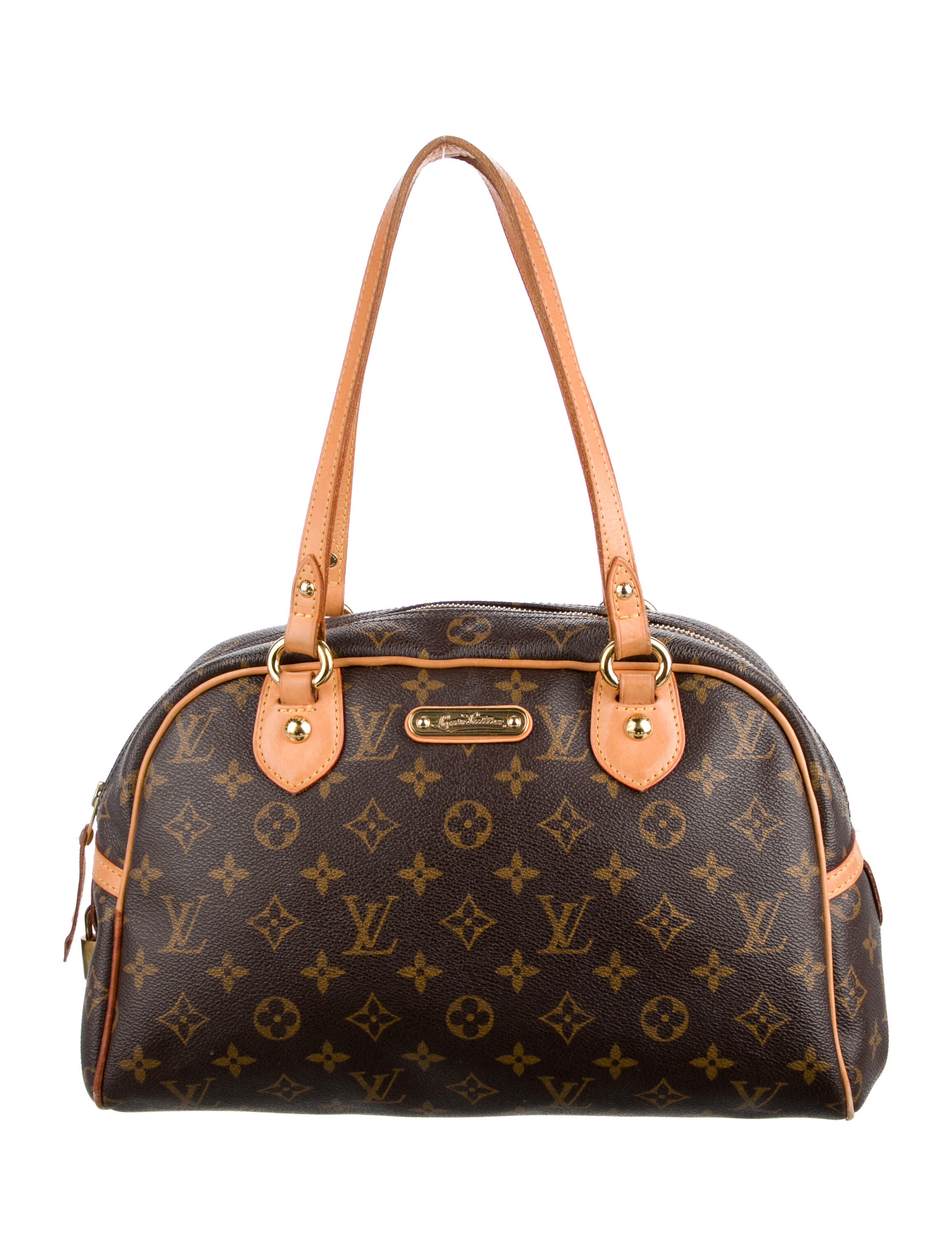 Louis Vuitton Fleur de Jais Carrousel Bag - Brown Handle Bags, Handbags ...