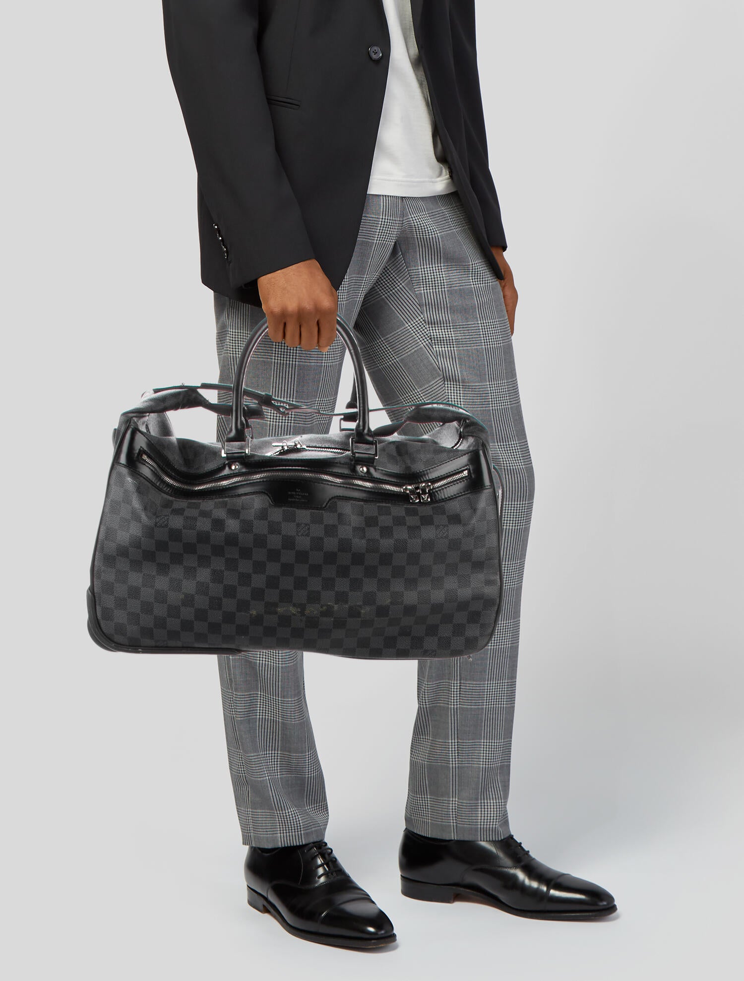 Louis Vuitton 2020 Damier Multi 3D Keepall Bandoulière 50 Weekender Bag ...