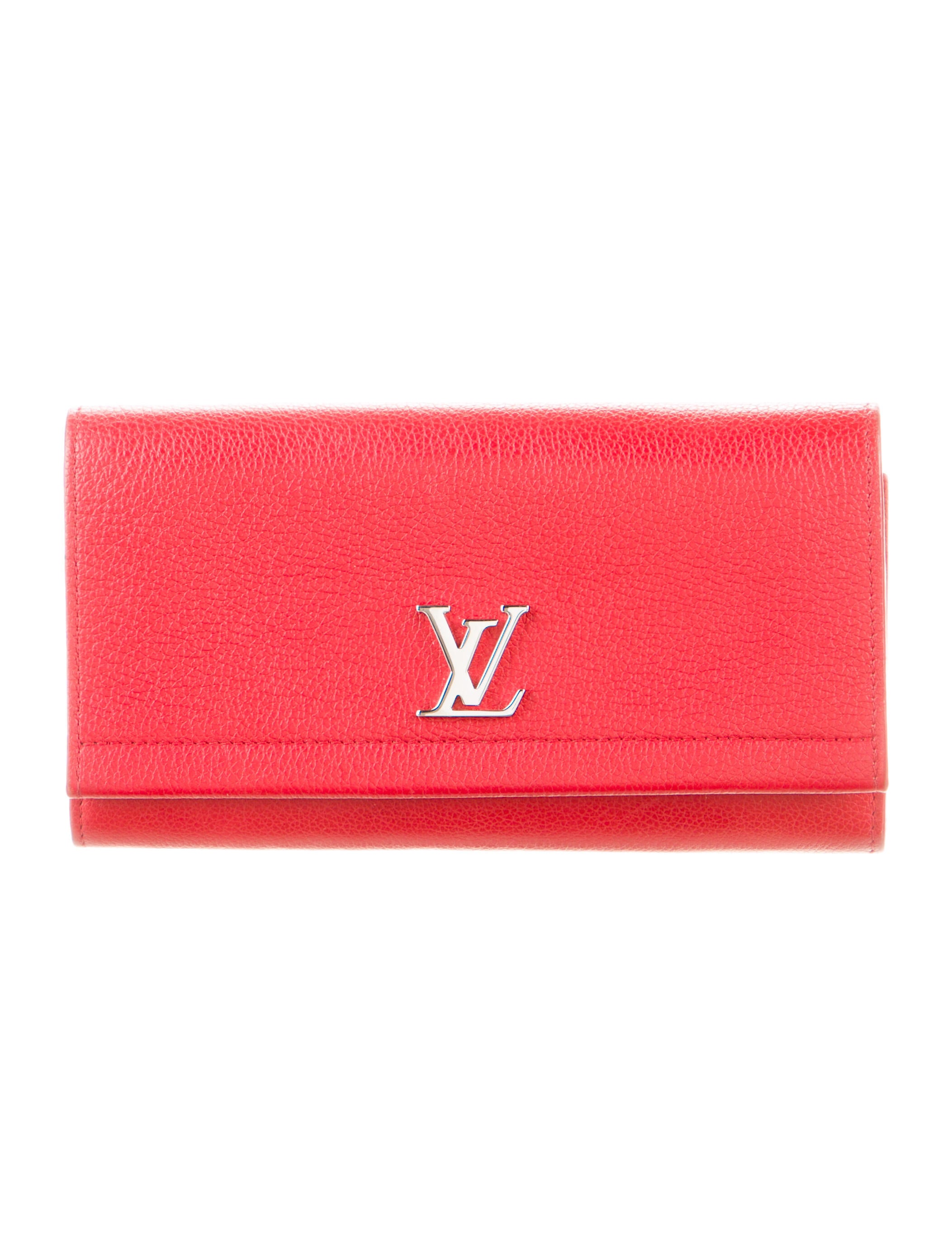 Louis Vuitton Leather Continental Wallet - Red Wallets, Accessories ...