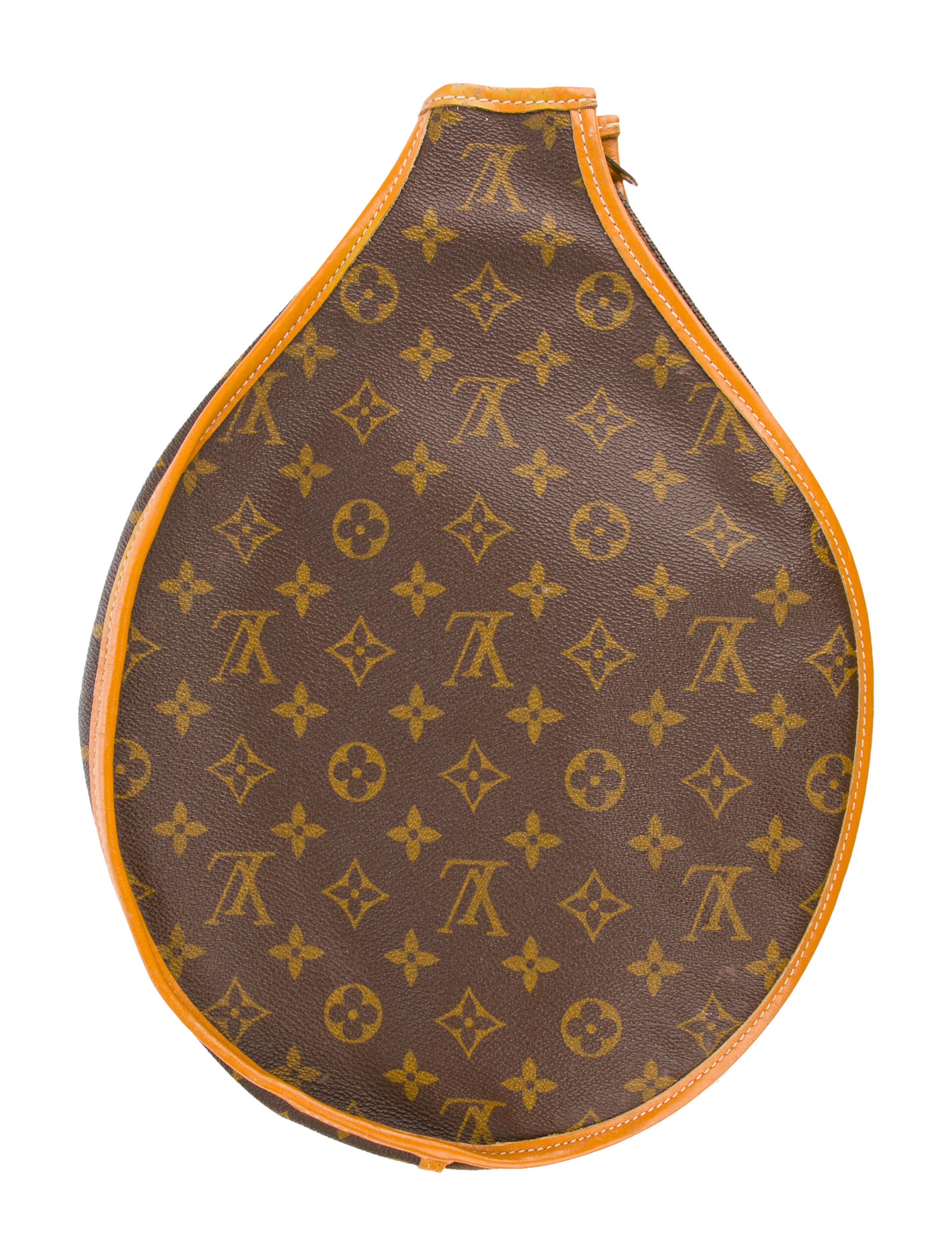 Louis Vuitton Vintage Monogram Tennis Racket Cover - Brown Decorative ...