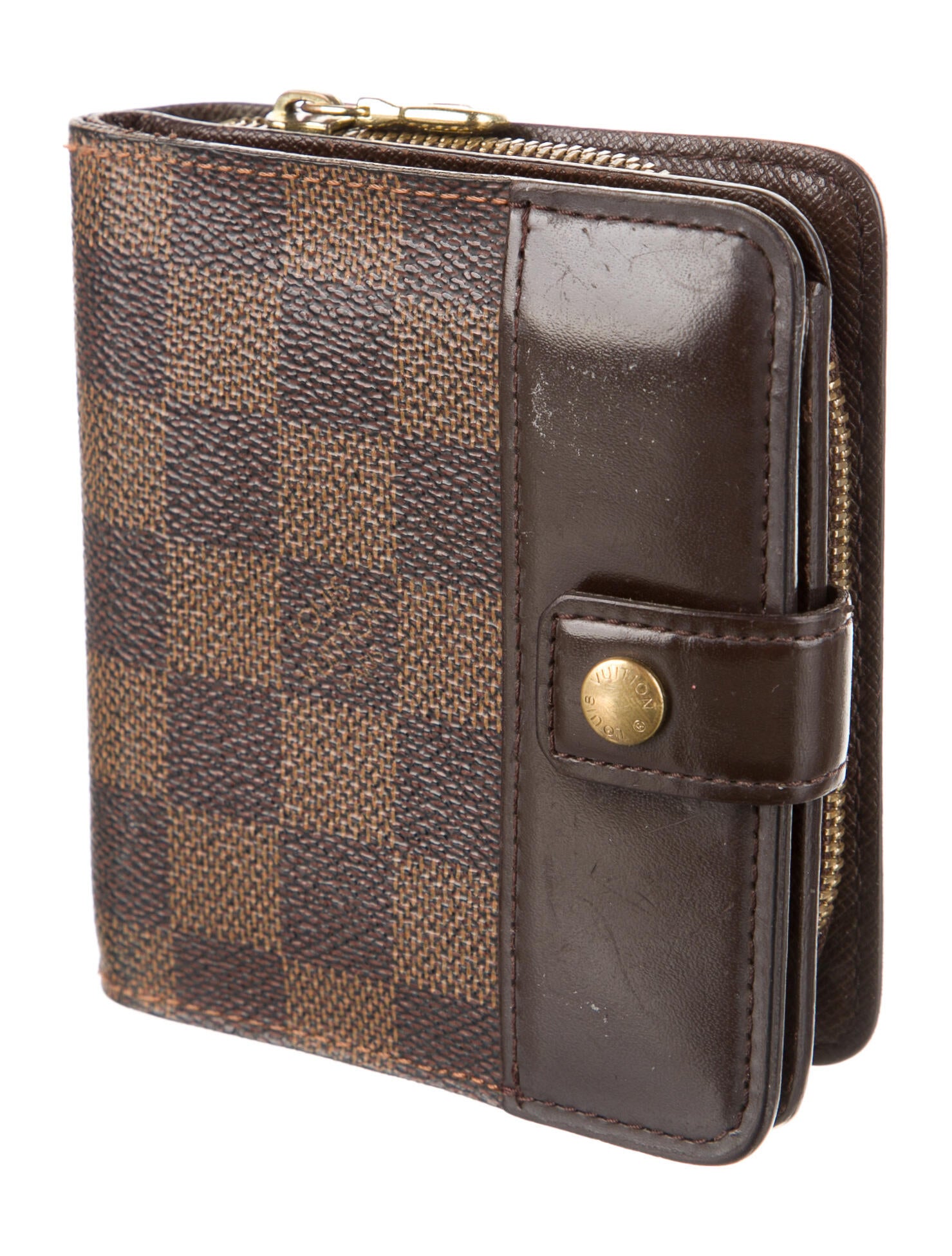 Louis Vuitton 1995 LV Monogram Elise Wallet - Brown Wallets ...